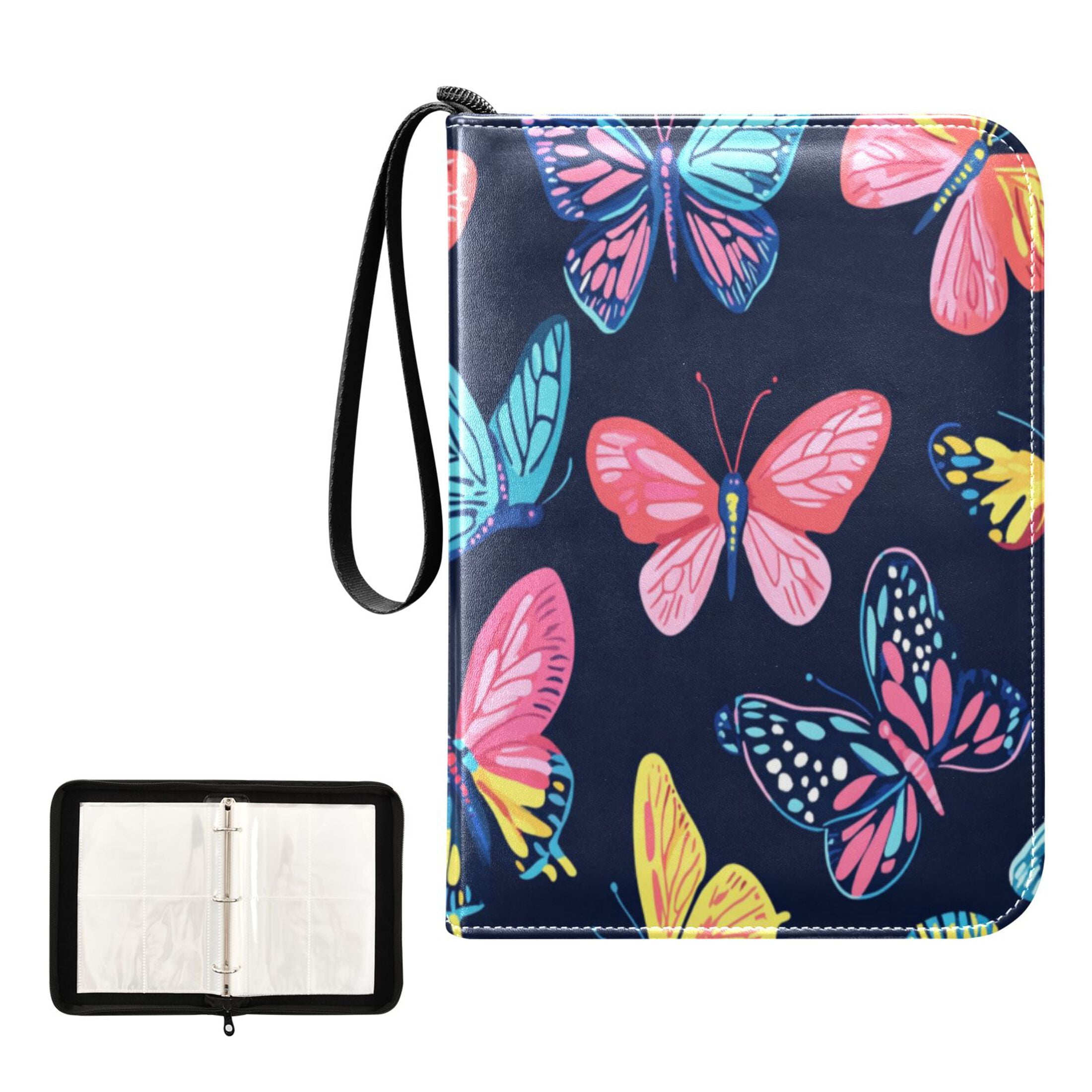 400 Pockets Trading Cards Album,Card Binder 4-Pocket, Cards Collector ...