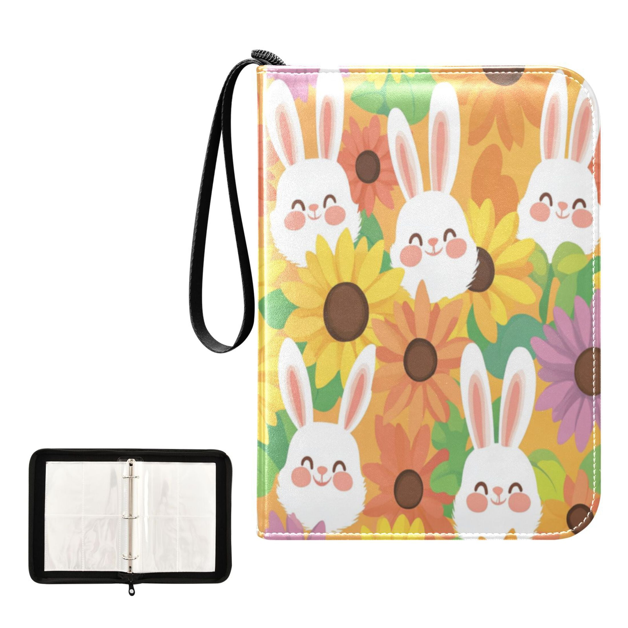 400 Pockets Trading Cards Album,Card Binder 4-Pocket, Cards Collector ...