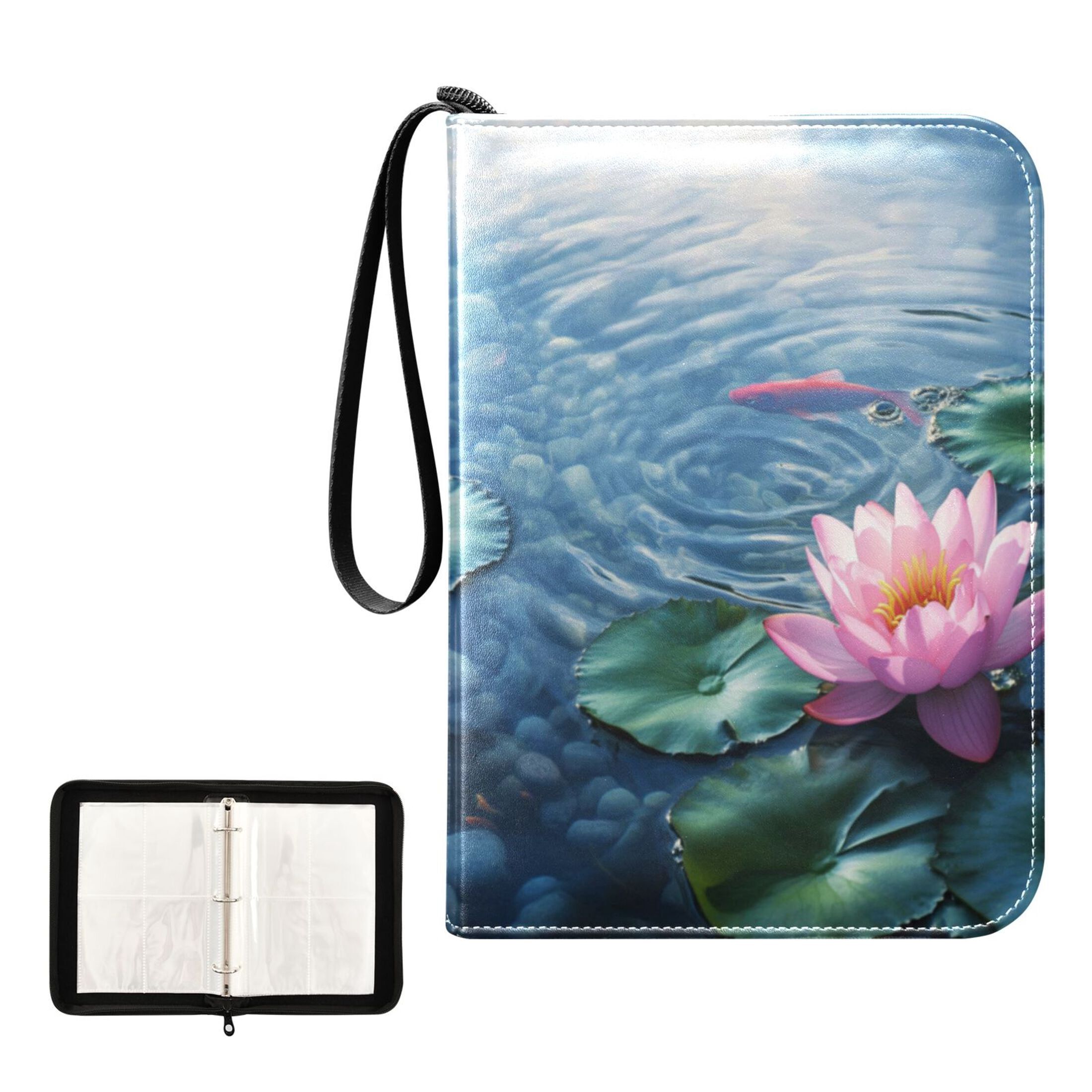 400 Pockets Trading Cards Album,Card Binder 4-Pocket, Cards Collector ...