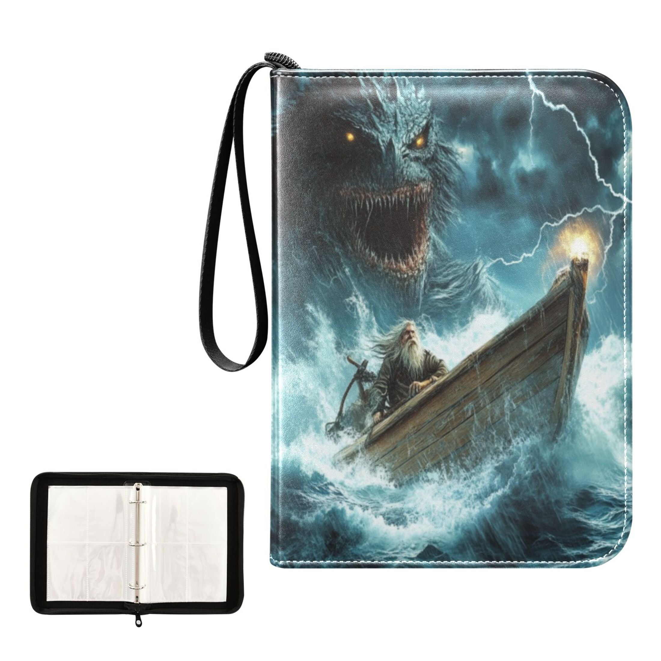 400 Pockets Trading Cards Album,Card Binder 4-Pocket, Cards Collector ...