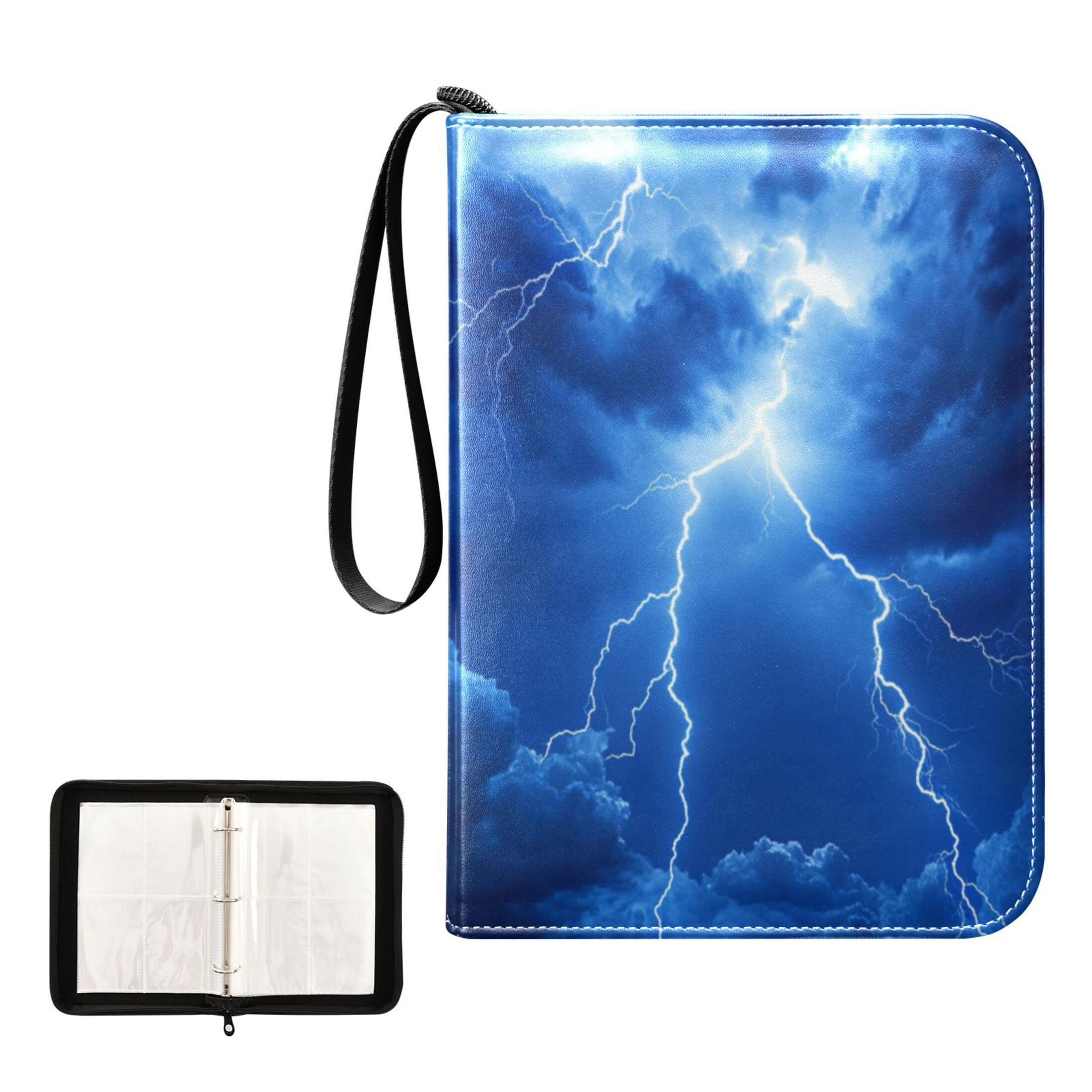 400 Pockets Trading Cards Album,Card Binder 4-Pocket, Cards Collector ...
