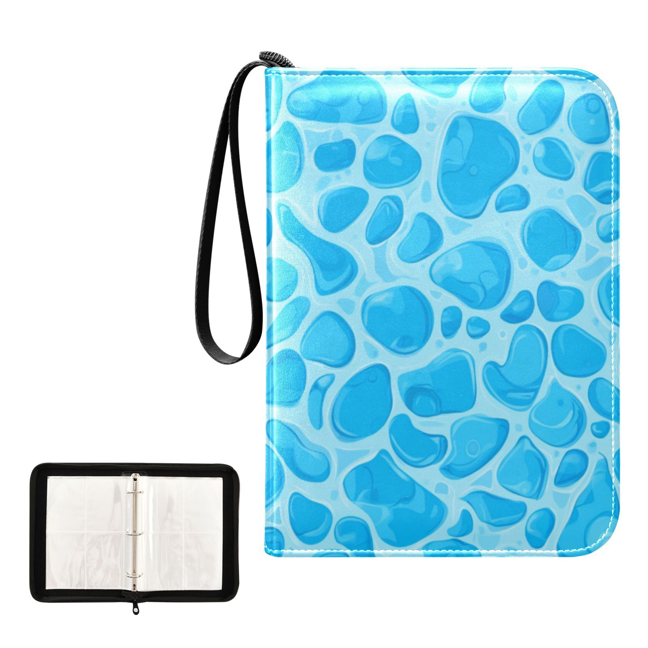 400 Pockets Trading Cards Album,Card Binder 4-Pocket, Cards Collector ...