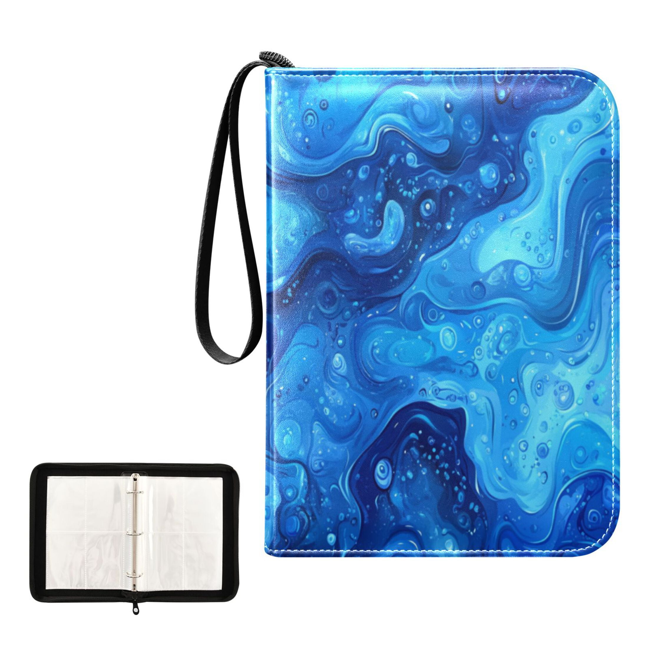 400 Pockets Trading Cards Album,Card Binder 4-Pocket, Cards Collector ...