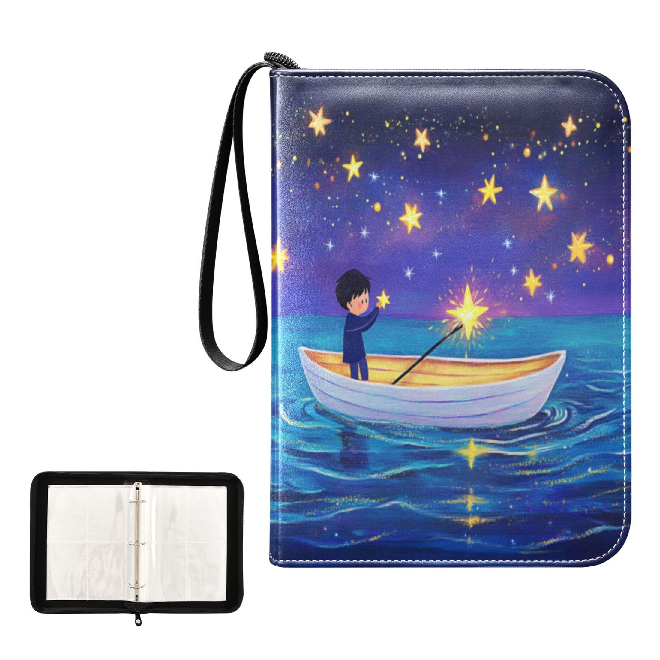 400 Pockets Trading Cards Album,Card Binder 4-Pocket, Cards Collector ...