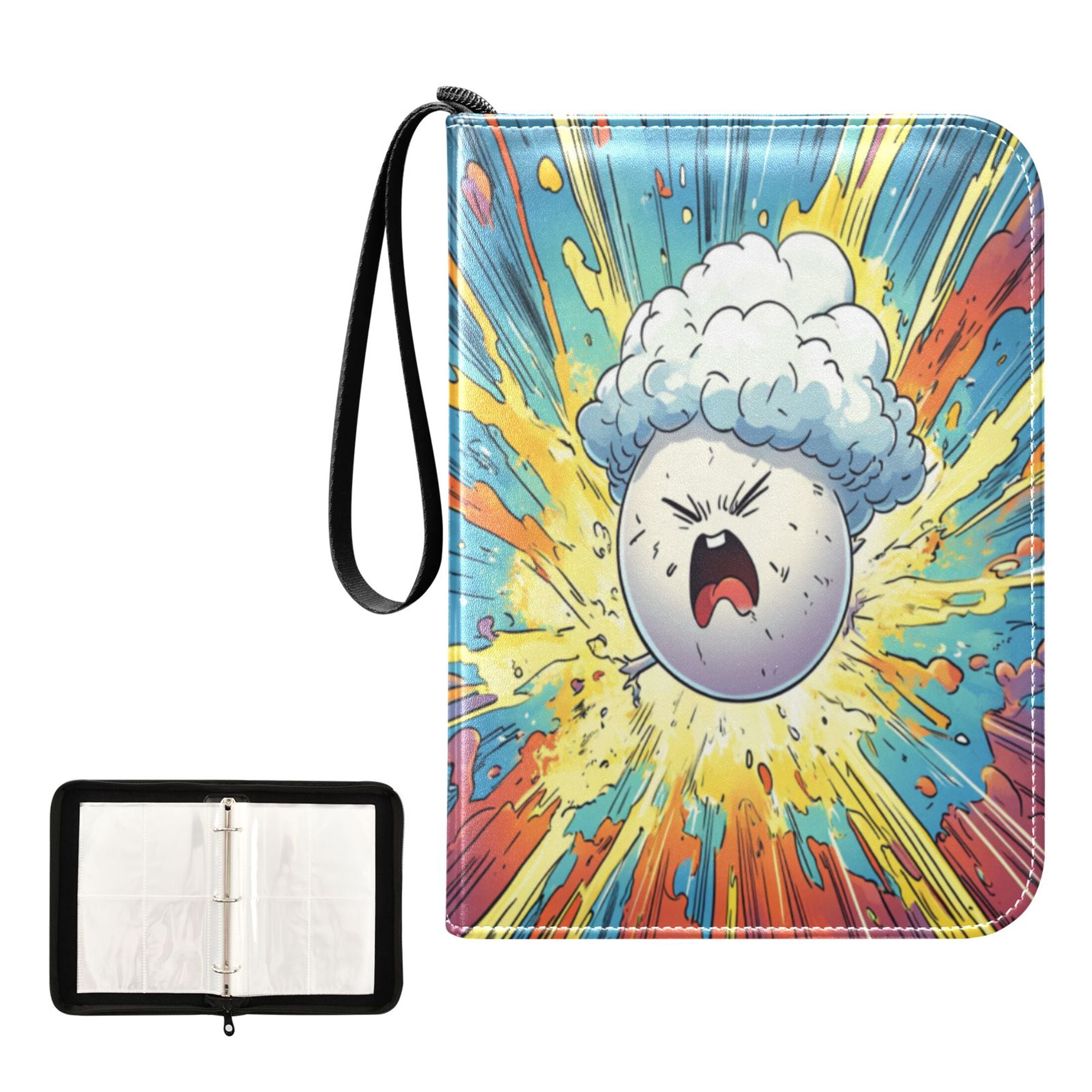 400 Pockets Trading Cards Album,Card Binder 4-Pocket, Cards Collector ...
