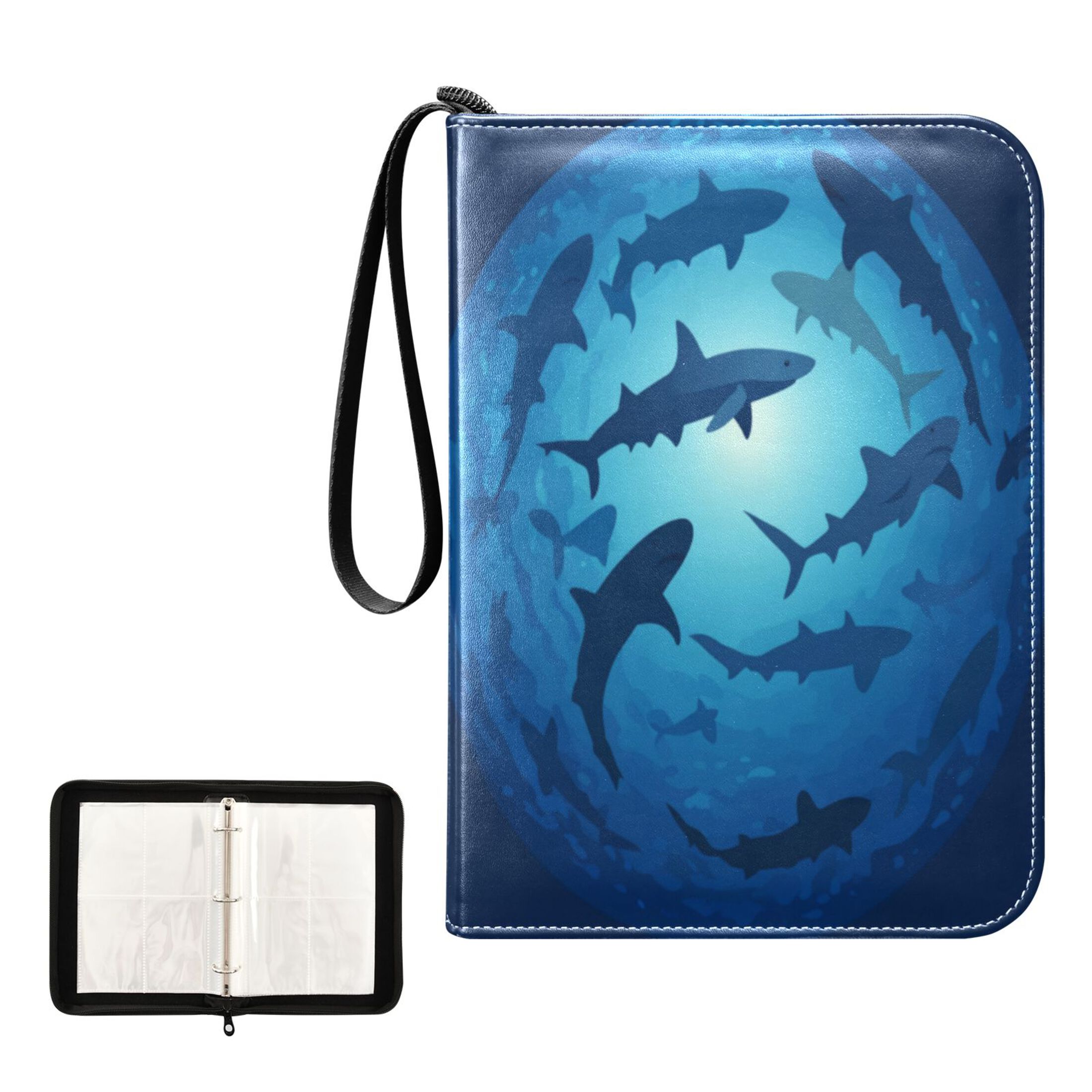 400 Pockets Trading Cards Album,Card Binder 4-Pocket, Cards Collector ...