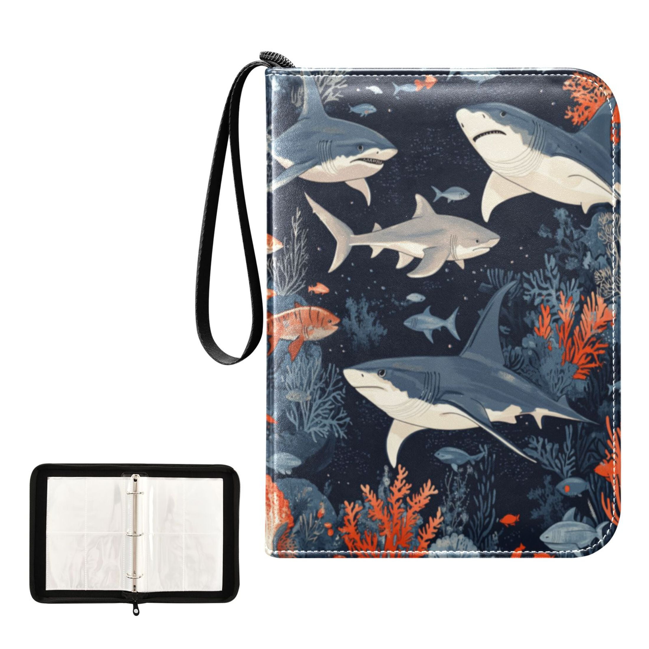 400 Pockets Trading Cards Album,Card Binder 4-Pocket, Cards Collector ...