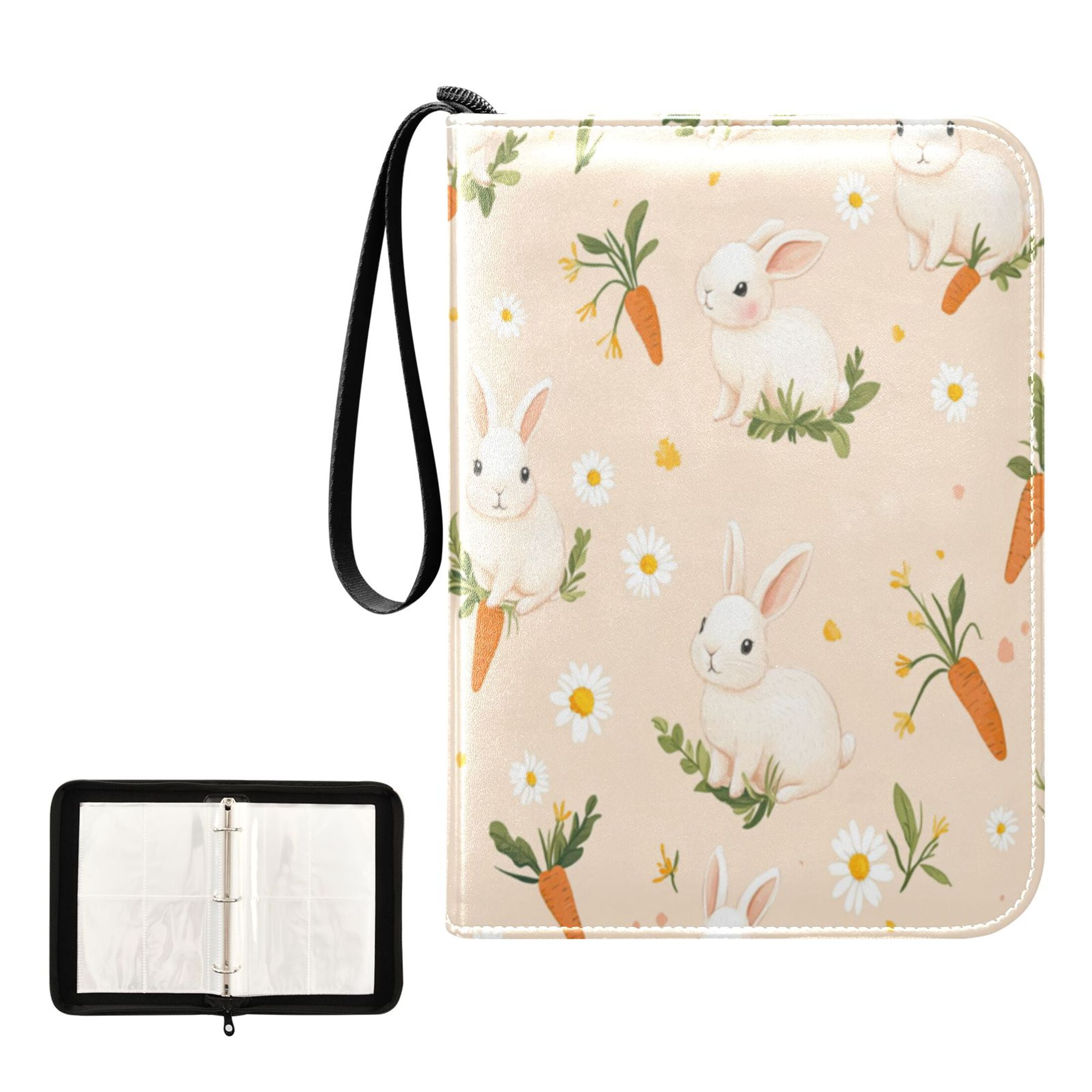 400 Pockets Trading Cards Album,Card Binder 4-Pocket, Cards Collector ...