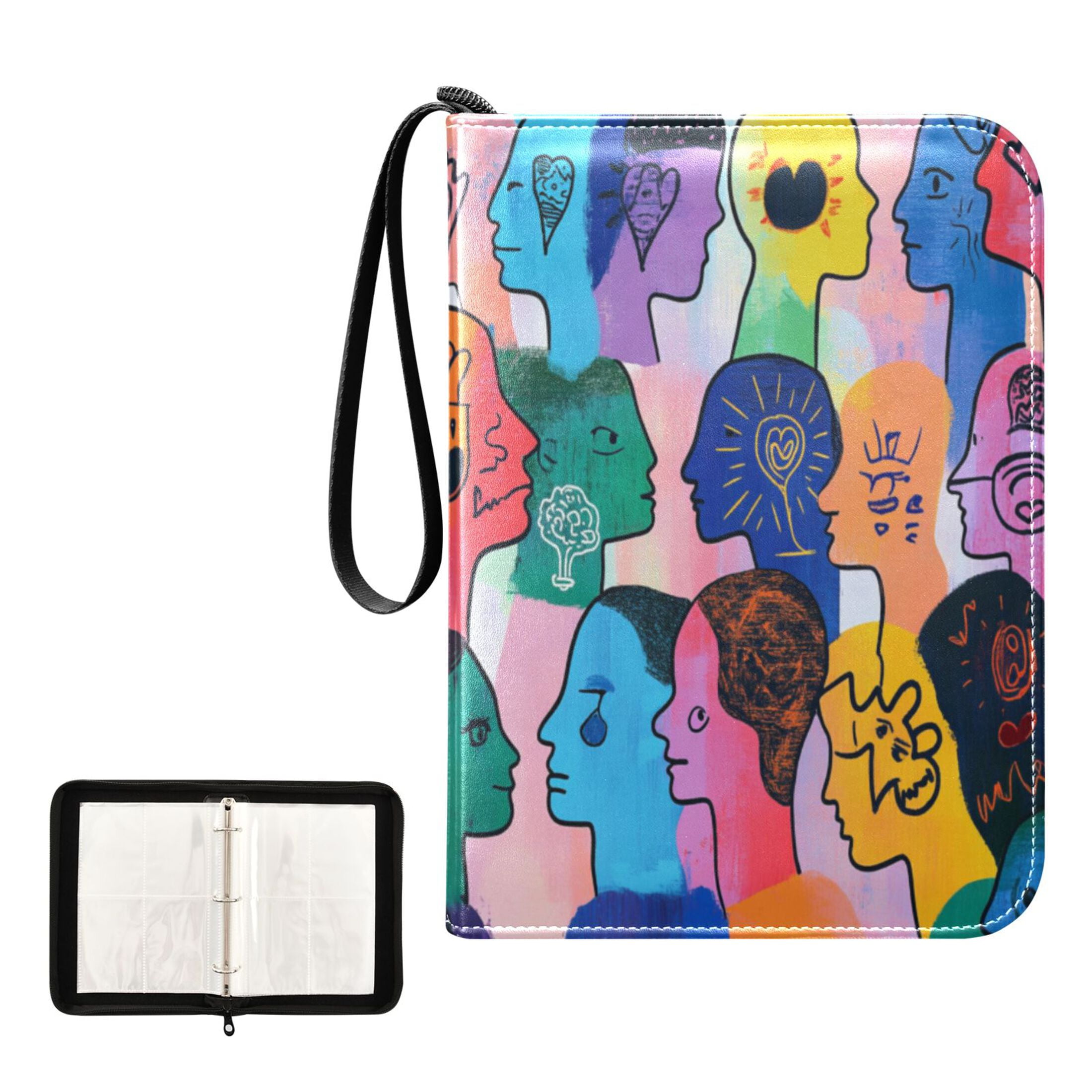 400 Pockets Trading Cards Album,Card Binder 4-Pocket, Cards Collector ...