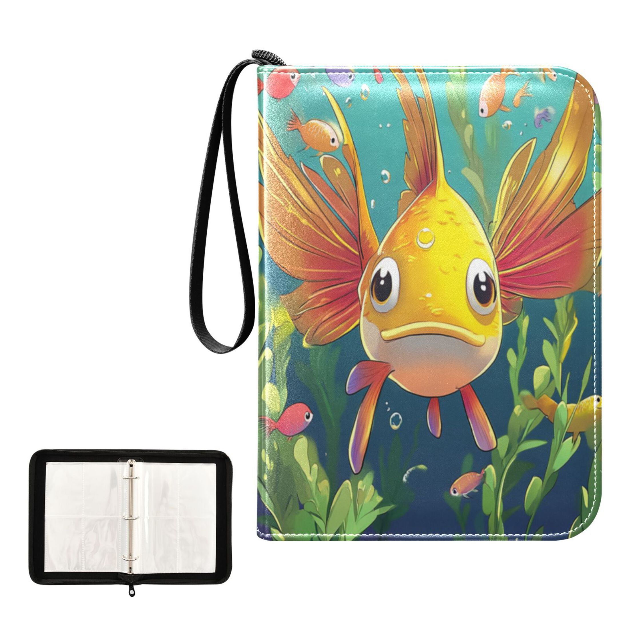 400 Pockets Trading Cards Album,Card Binder 4-Pocket, Cards Collector ...