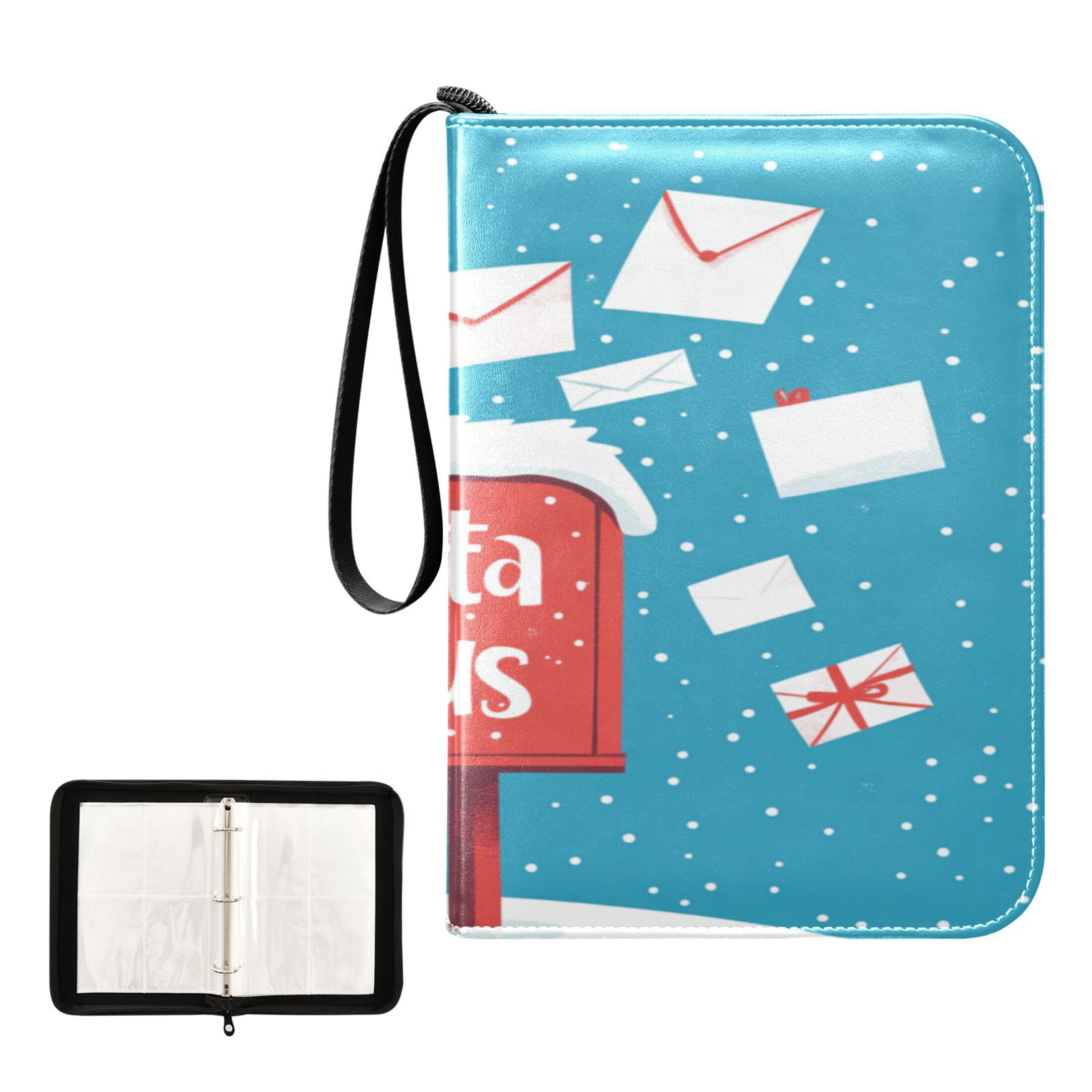 400 Pockets Trading Cards Album,Card Binder 4-Pocket, Cards Collector ...