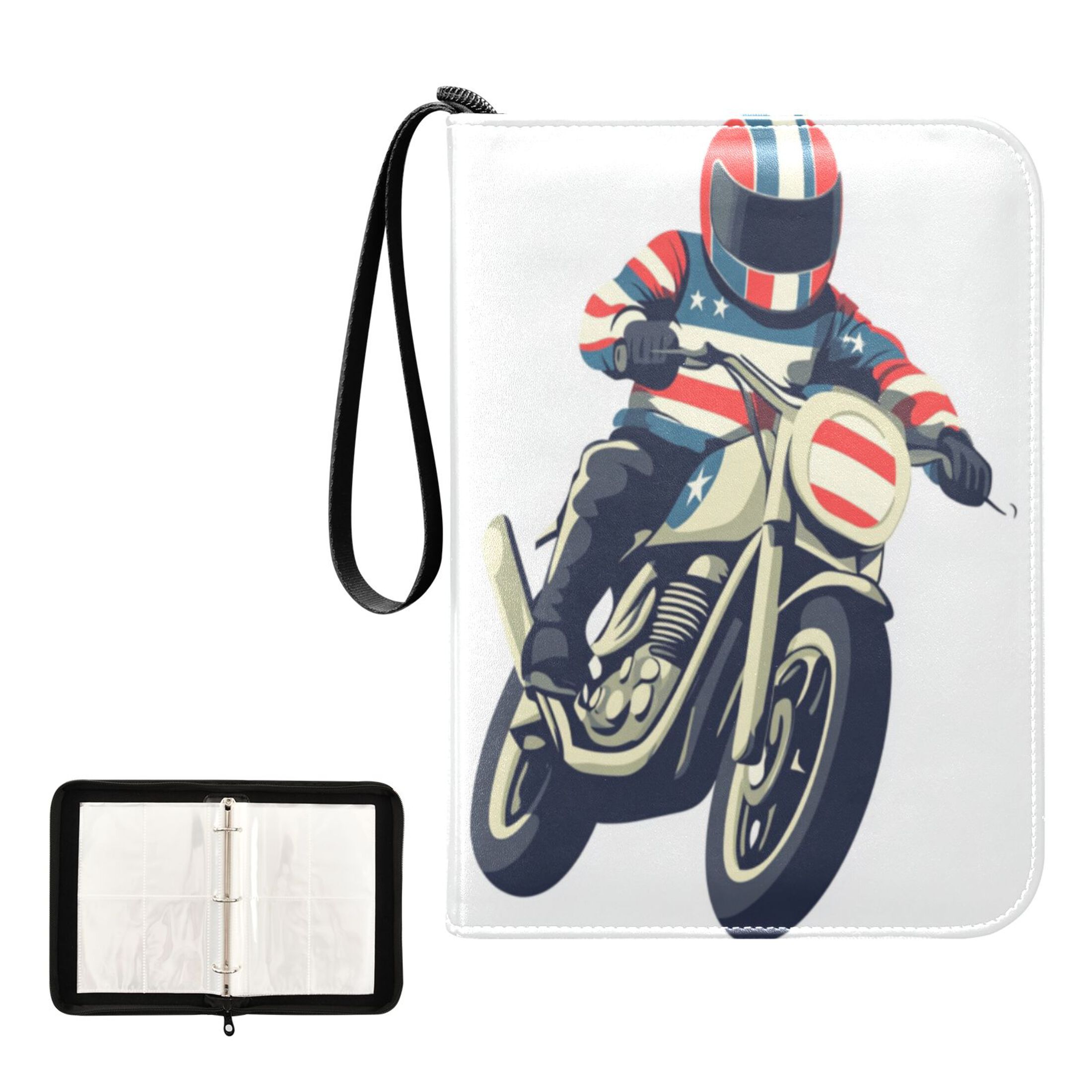 400 Pockets Trading Cards Album,Card Binder 4-Pocket, Cards Collector ...
