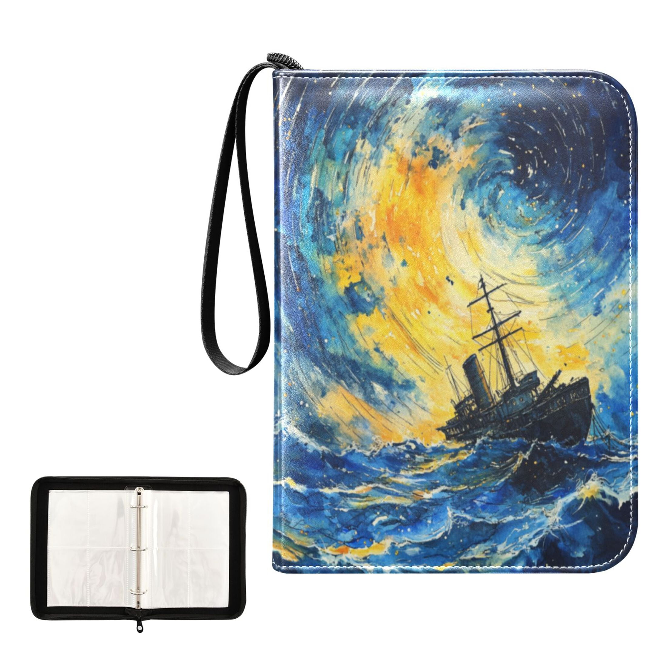 400 Pockets Trading Cards Album,Card Binder 4-Pocket, Cards Collector ...