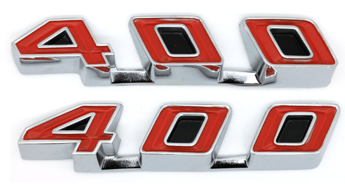 400 Rocker Panel Emblem Set For 1968-1972 Pontiac GTO LeMans Tempest ...