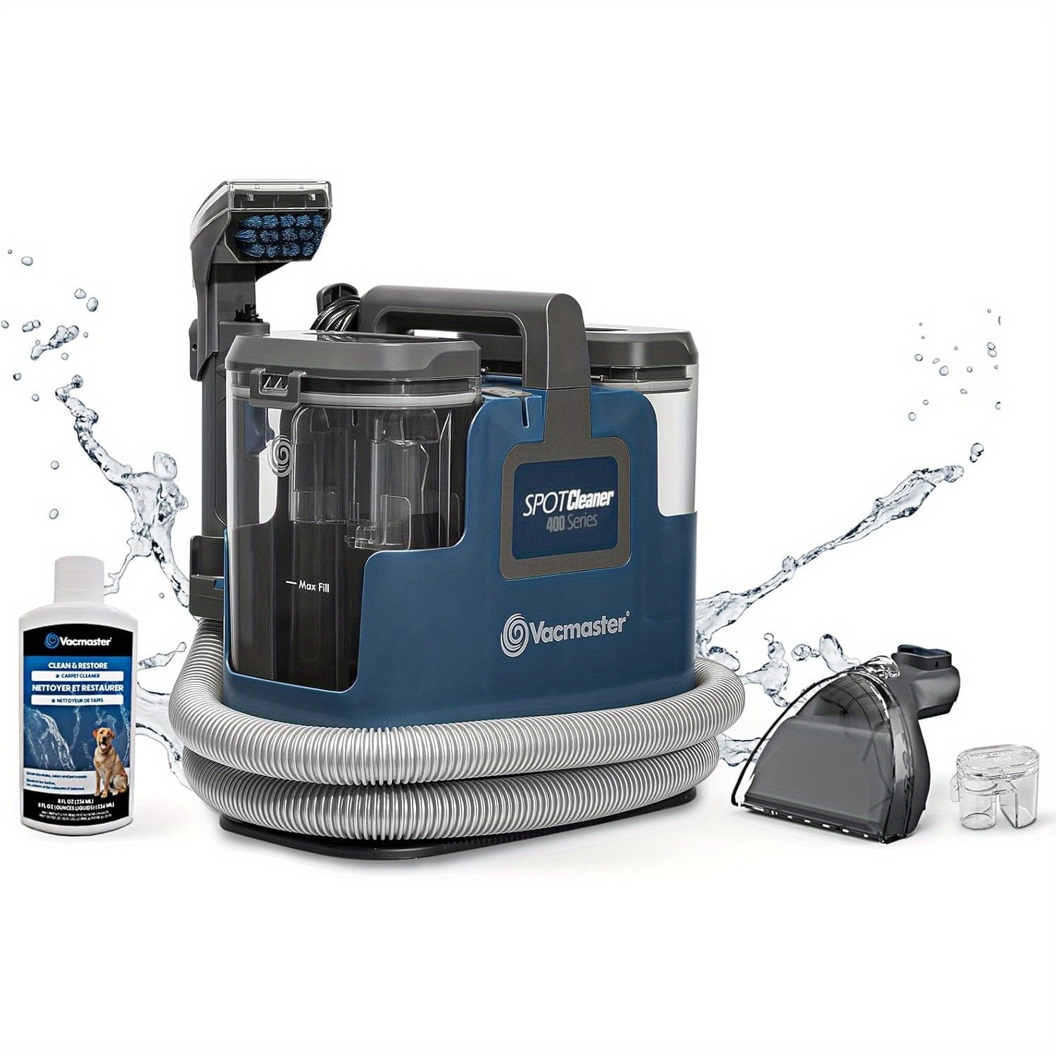 400 Series Portable Carpet & Upholstery Spot Cleaner Machine, 15Kpa ...