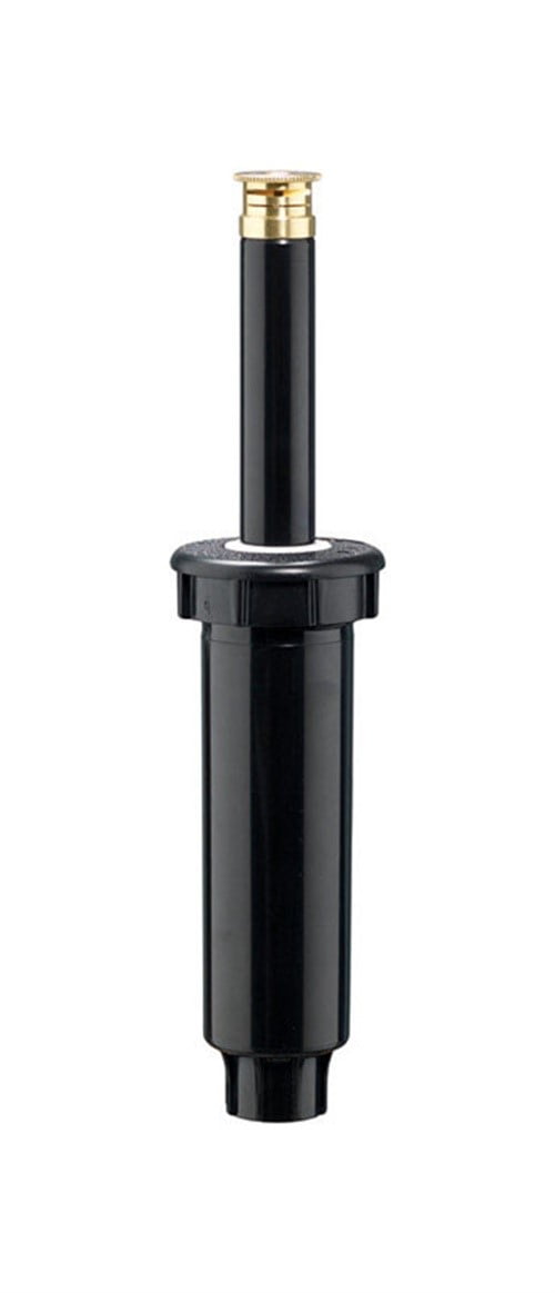 400 Series Underground Sprinkler Pop-Up, 4-In., Twin-Spray Brass Nozzle ...
