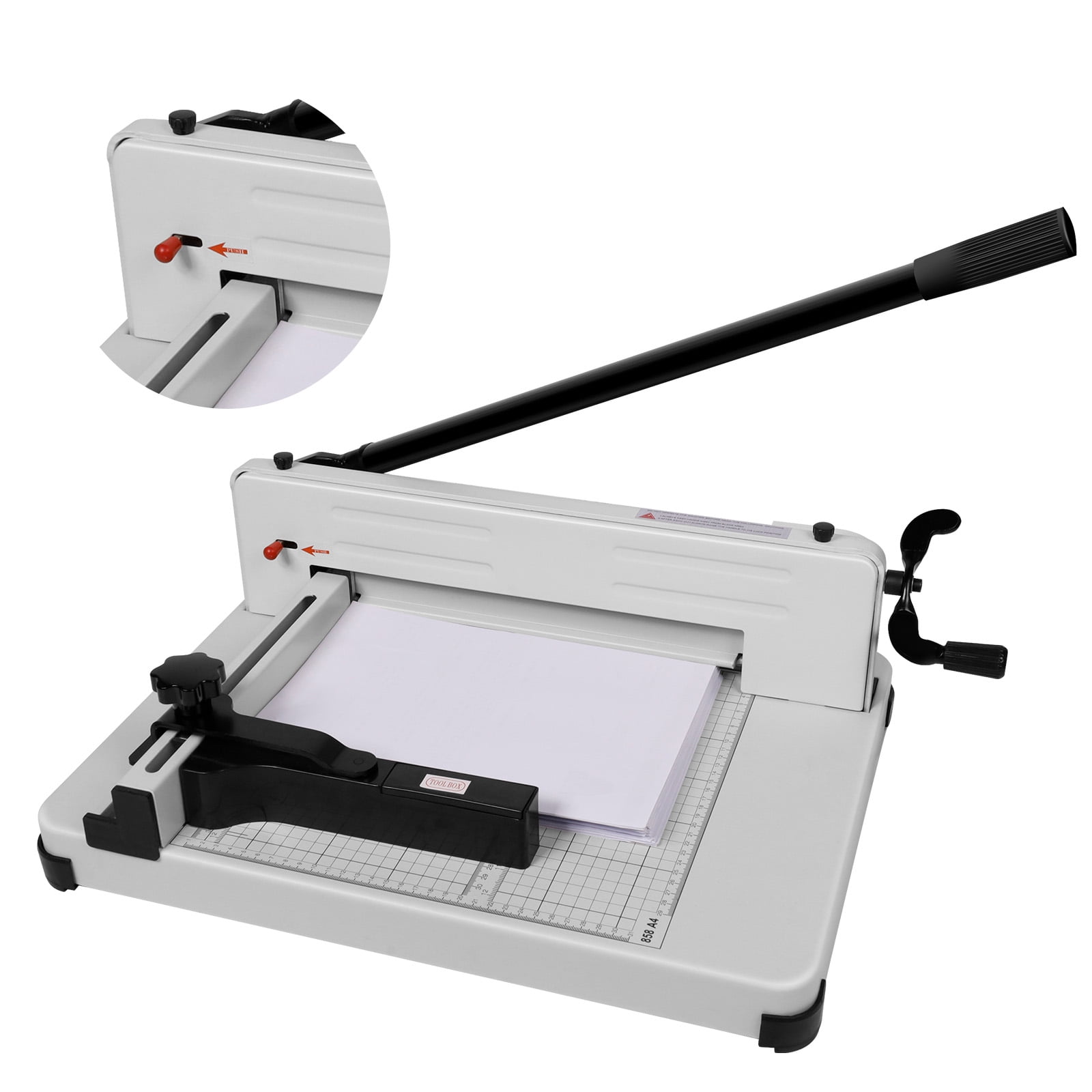 400 Sheet Cutting Capacity Hand Paper Cutter, 12 Inch Cutting Length, 4 ...