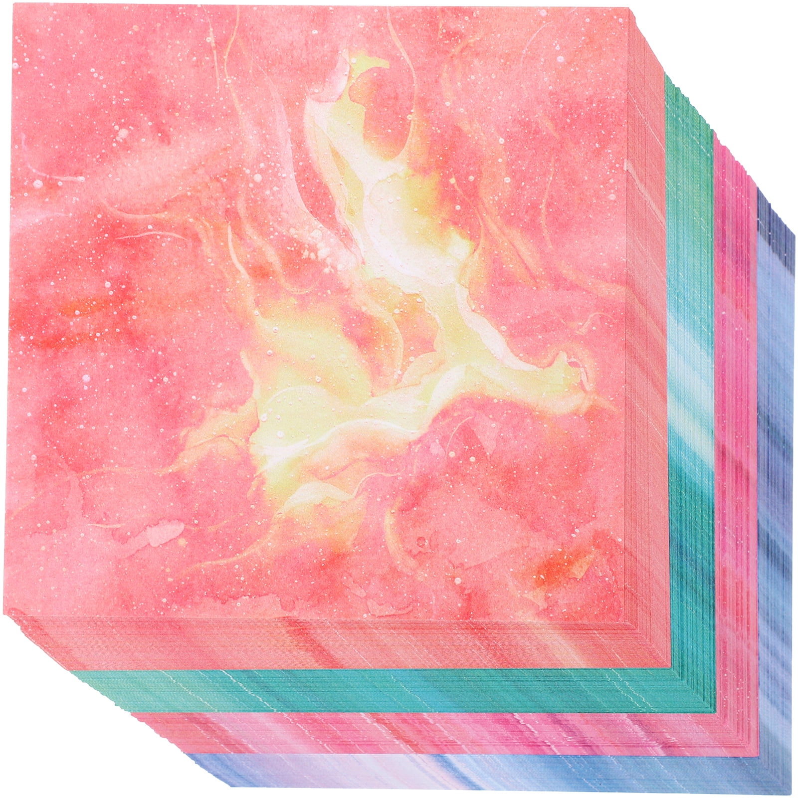 FOMIYES Craft Origami Paper Square Handcraft 400Pcs 3.7x3.7in - Walmart.com