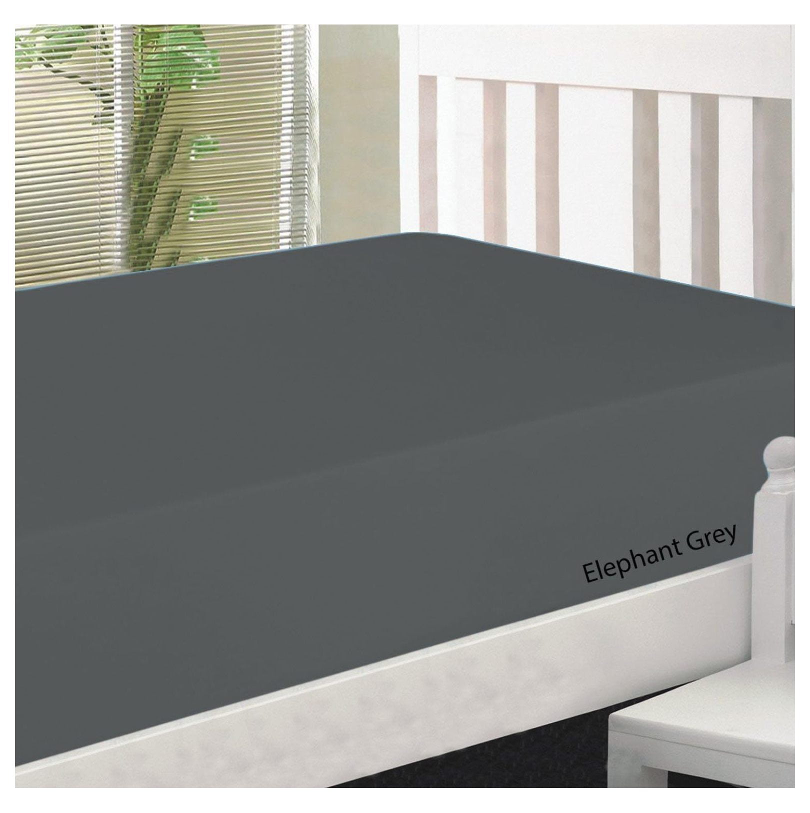 400 Thread Count 100% Egyptian Cotton 10" Deep Pocket 1 PC Fitted Sheet ...