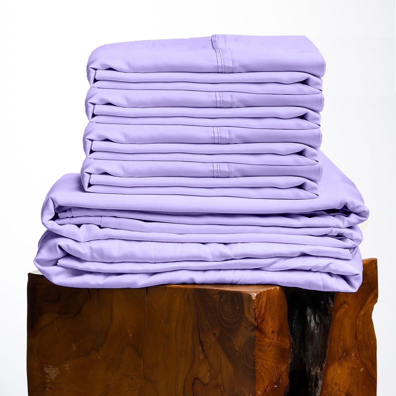 400 Thread Count, 100% Giza Egyptian Cotton Bedding Set, 6-PC Sheets ...