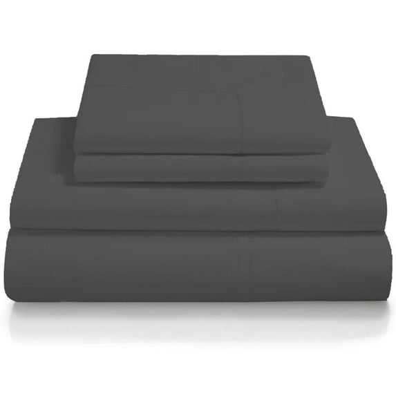 400 Thread Count Cotton Sateen 4 Piece Sheet Set – Luxuriously Soft, 15 ...