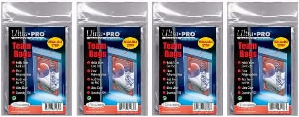 Ultra Pro Team Bags, 400 Count, Archival Sports Card Sleeves ...