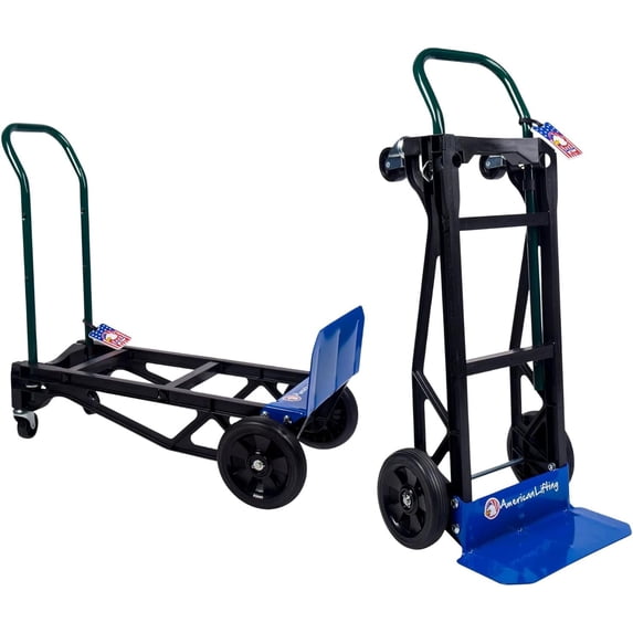 400 lb Capacity Ultra Lightweight Super Strong Nylon Convertible Hand ...