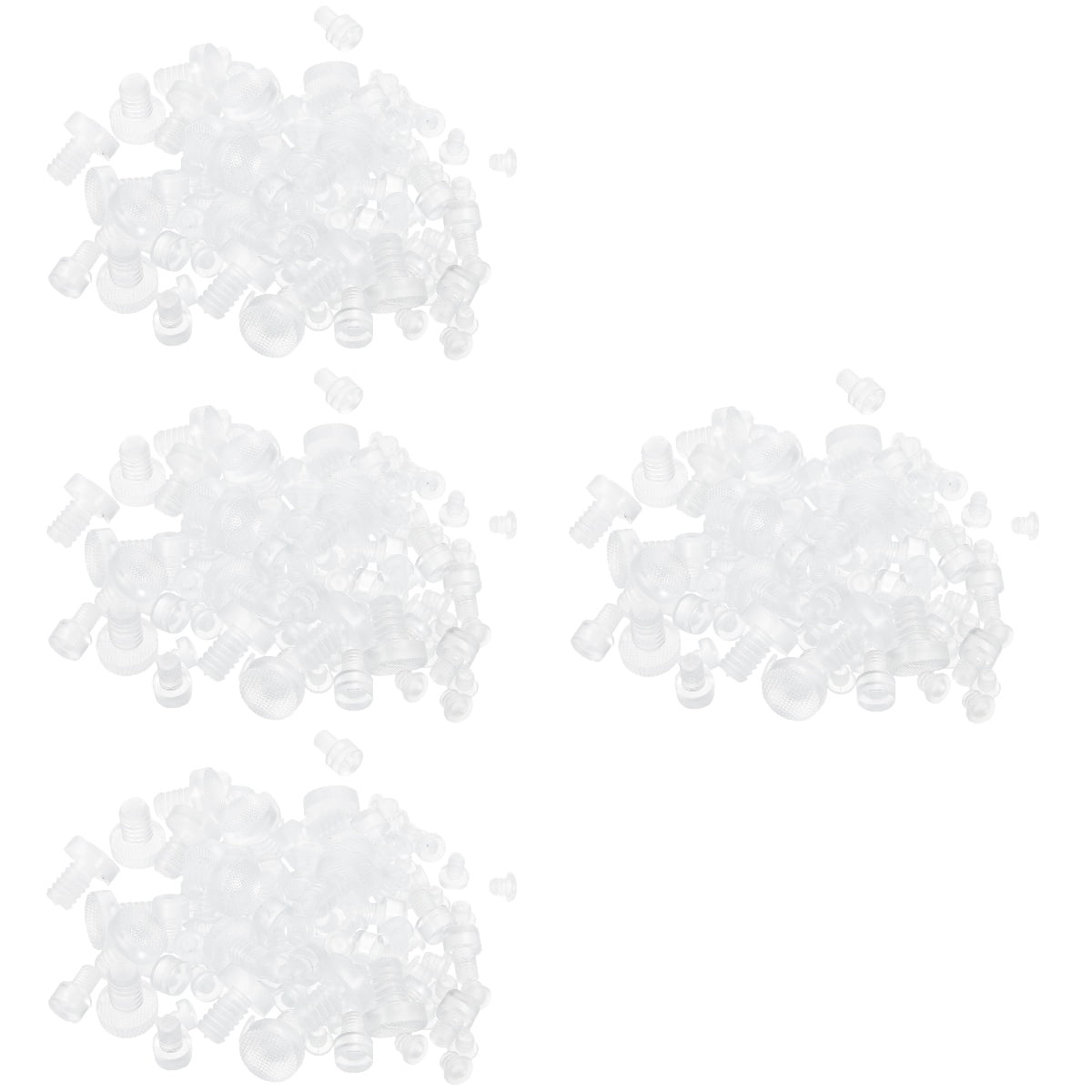 400 pcs Glass Tabletop Bumpers Clear Rubber Table Glass Bumpers Rubber ...
