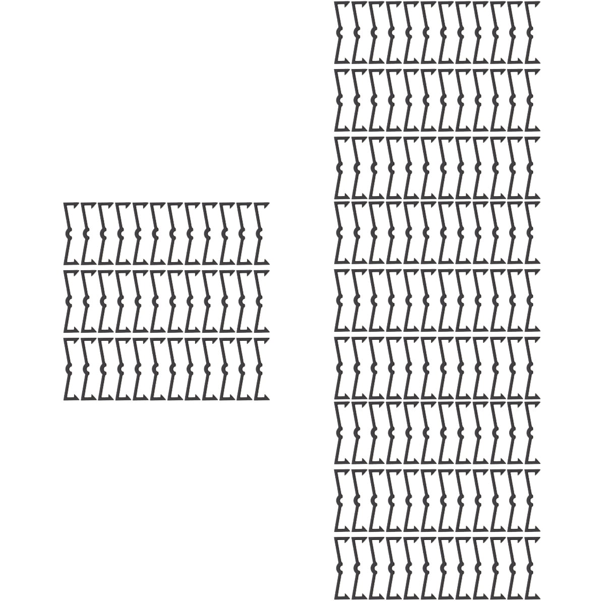 400 pcs Peg Locks Pegboard Hook Locks Plastic Pegboard Hook Locks Peg ...