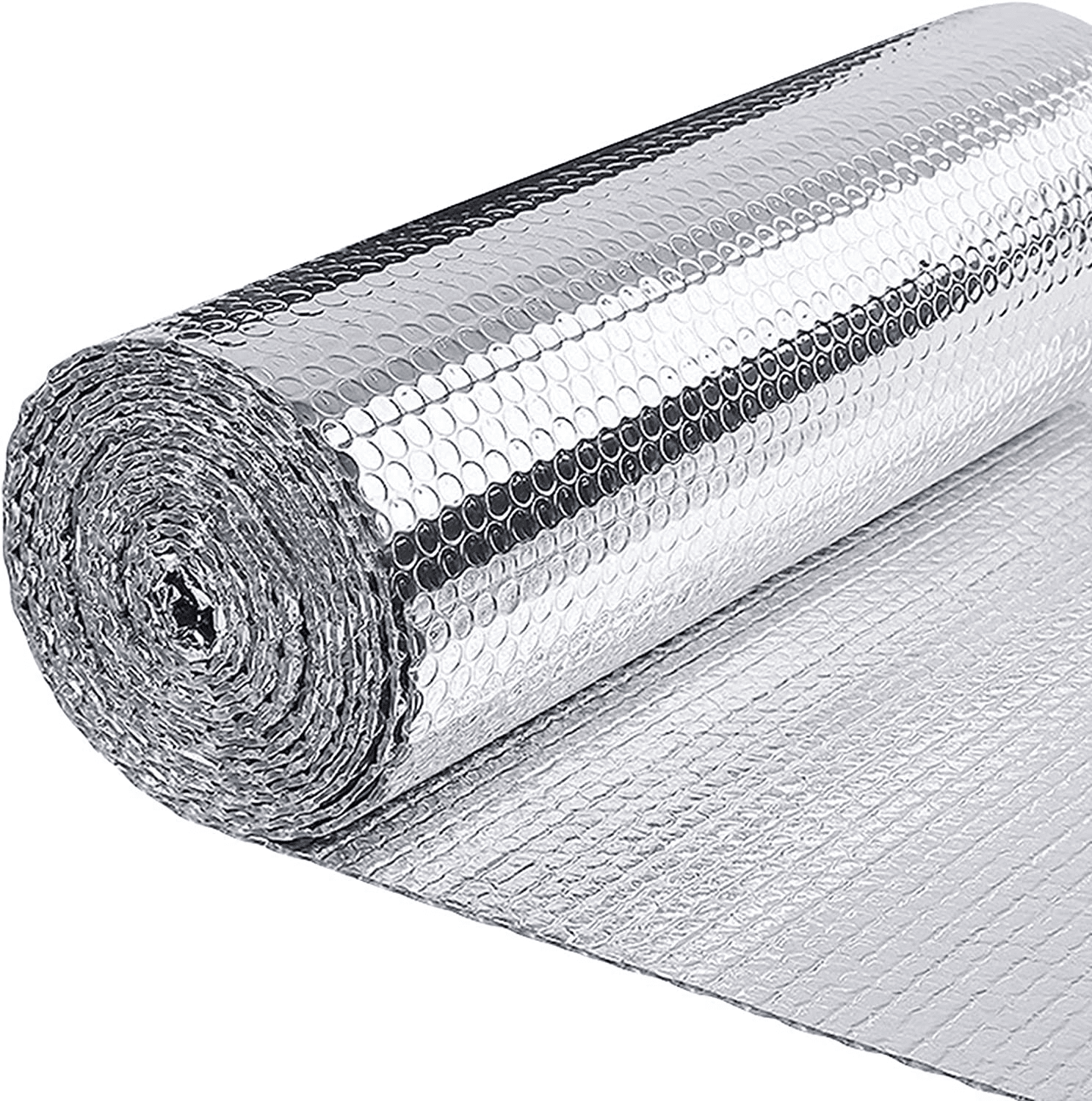 400 sqf Bubble Reflective Foil Film Mylar 4' X 100' Roll - Walmart.com