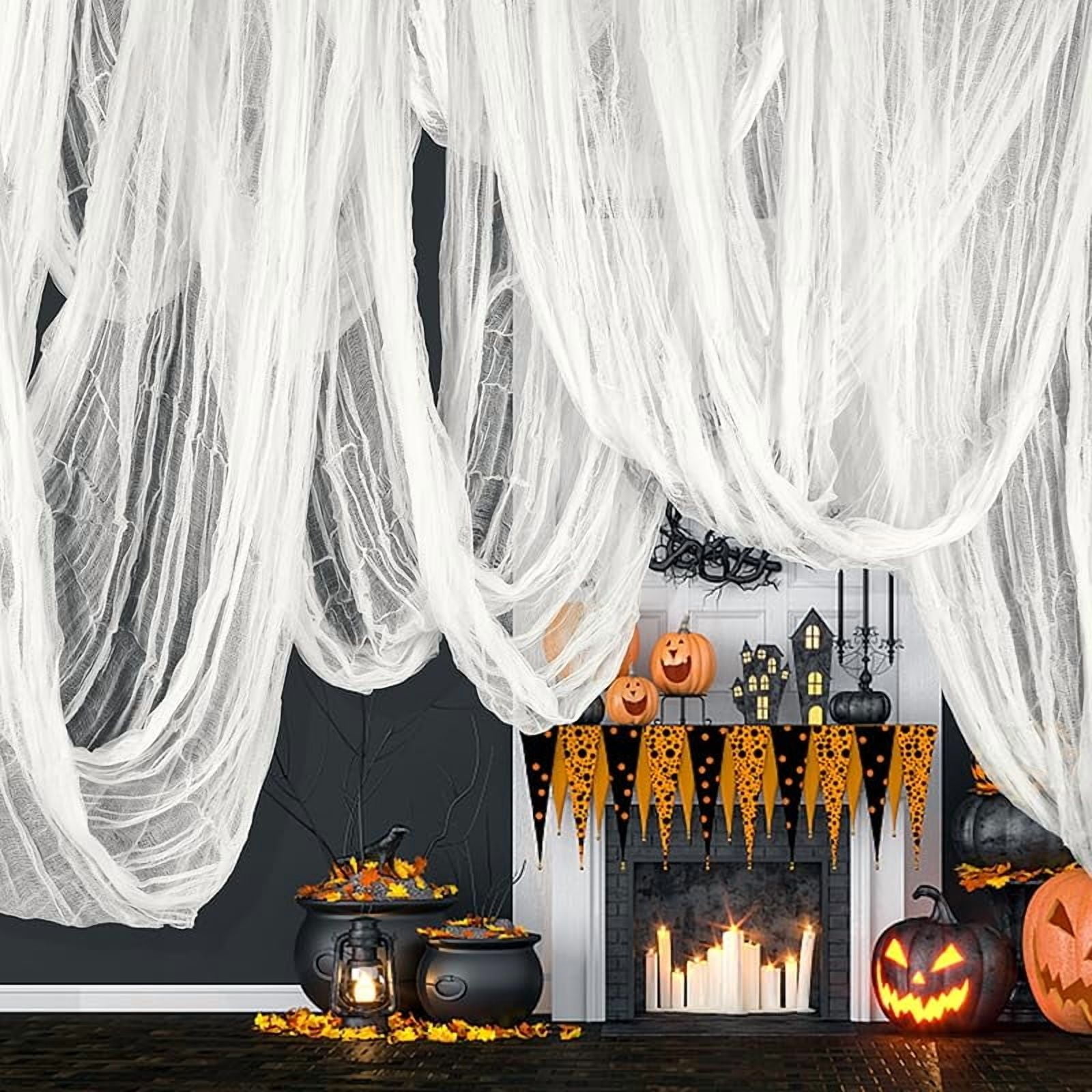 400" x 85" Halloween Creepy Cloth - Large Size Spooky Fabric - Scary ...