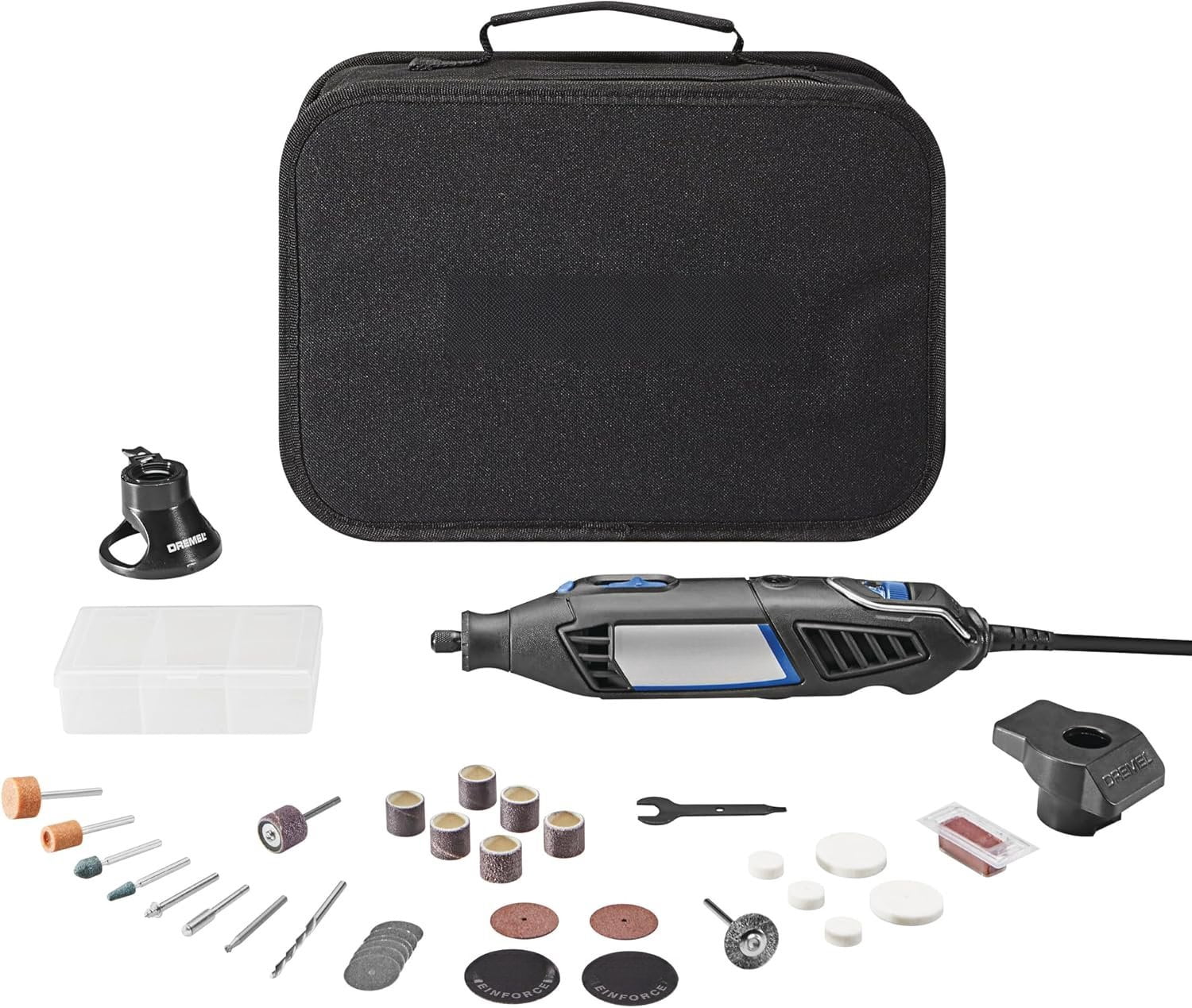 4000-2/32 Variable Speed Rotary Tool Kit-Engraver, Polisher, and Sander ...