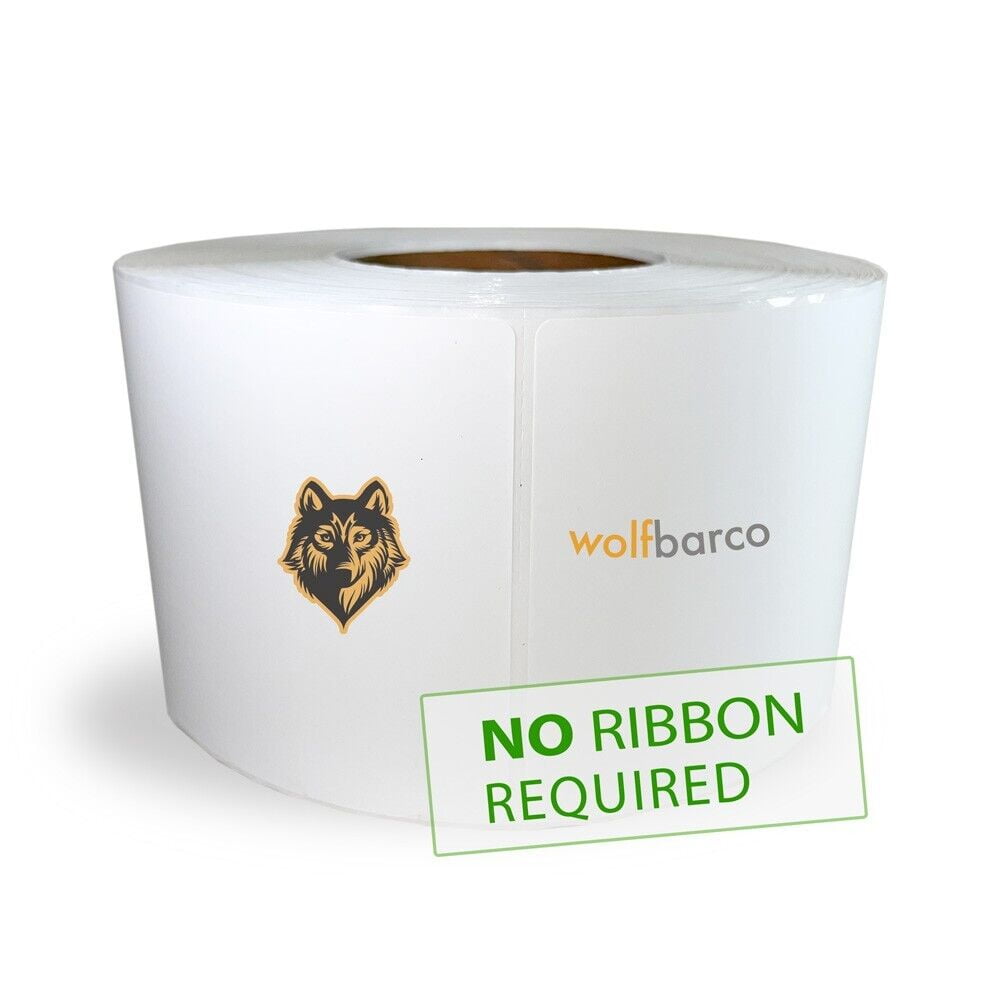 4000 4"X6" Direct Thermal Paper Label Perf, 3"Core, 1000 labels per ...