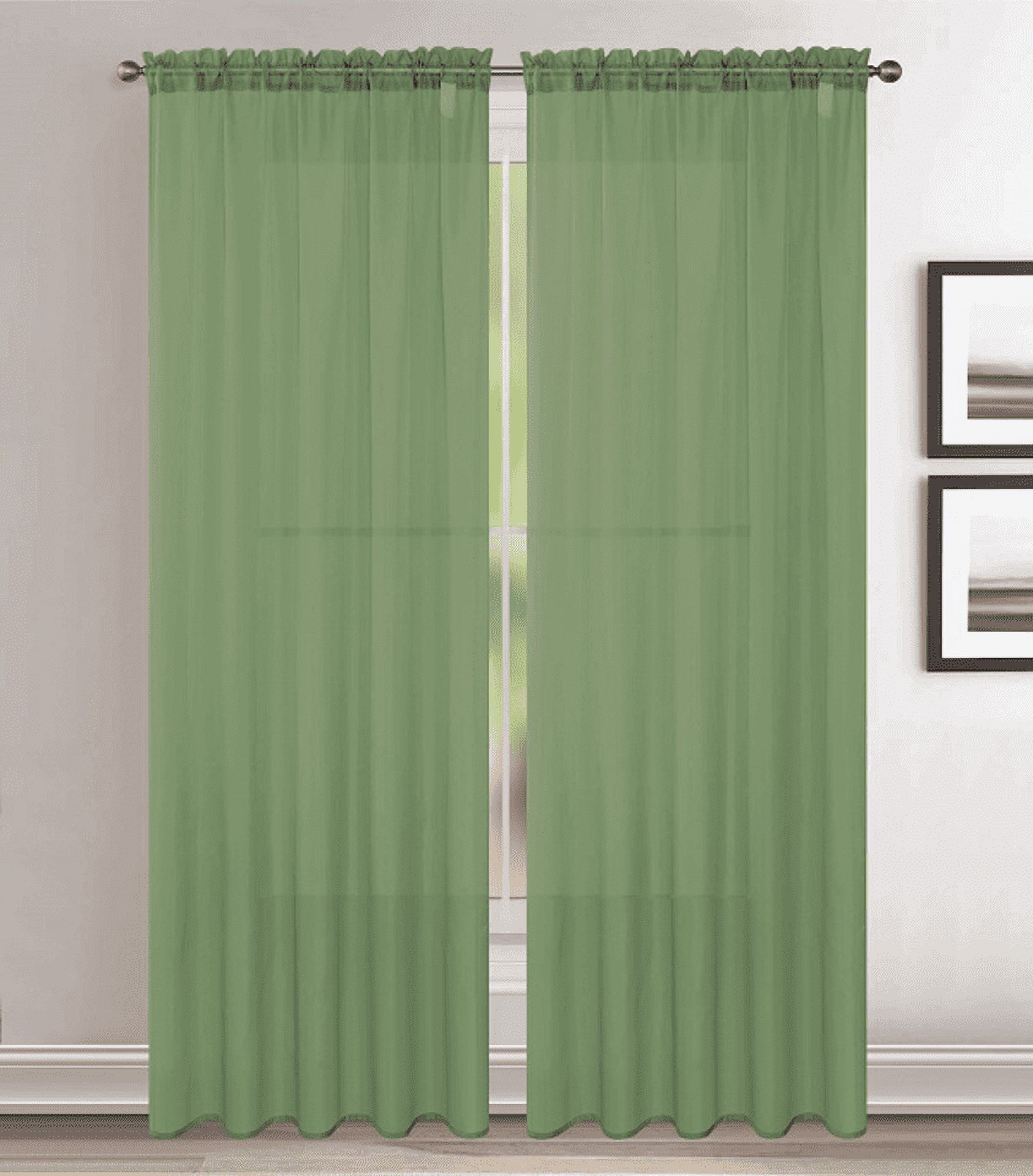 4000-54 SAGE SHEER PANEL - Walmart.com