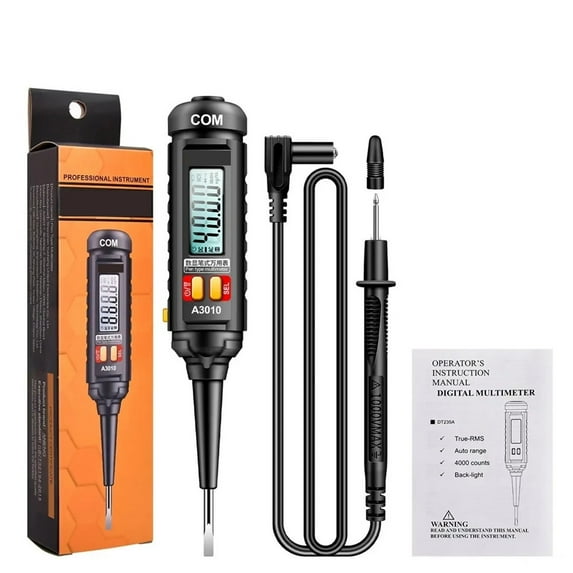 4000 Counts Smart Dual Use NCV Voltage Sensing Pen Type Backlight ...