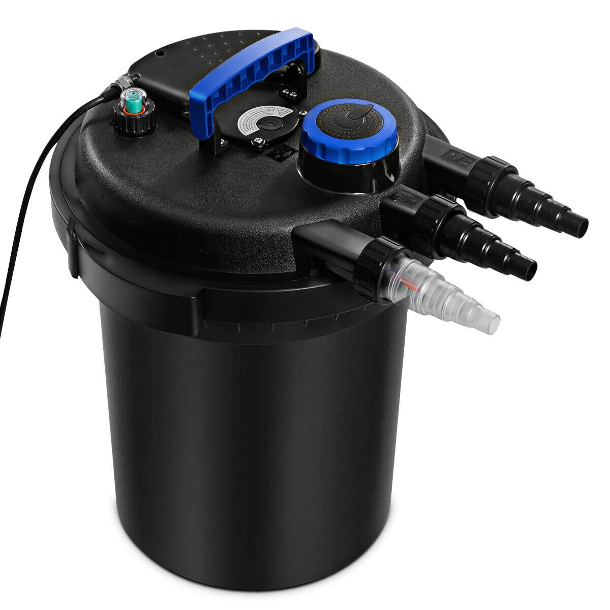 4000 Gallons Pond Pressure Bio Filter with 13W UV Light - Walmart.com