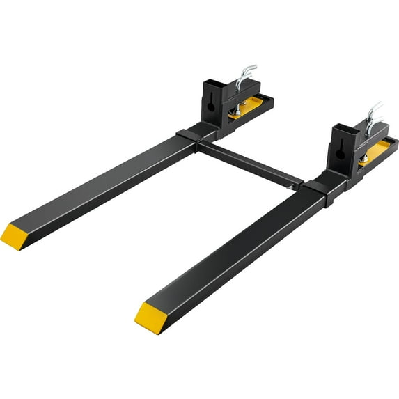 4000 Lbs Capacity Clamp-On Pallet Forks for Tractor, 60" Heavy Duty ...
