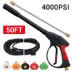 EDOU 24 FT Telescoping Wand Pressure Washer Extension Wand with 15 ...