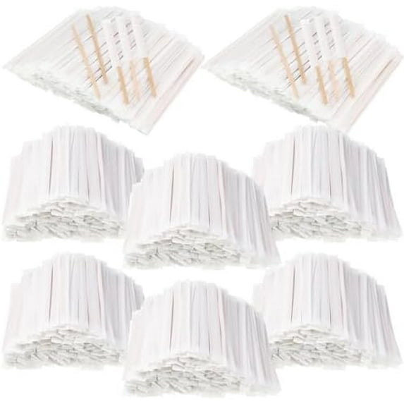 4000 Pcs Individually Wrapped Wooden Coffee Stirrers, Disposable Coffee ...
