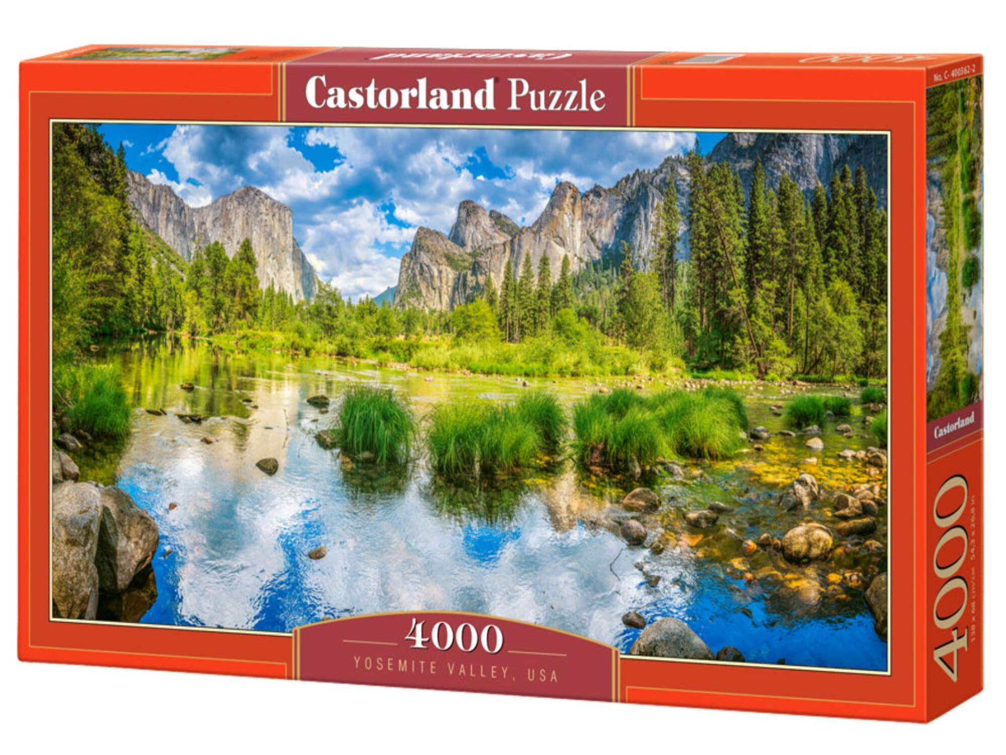 4000 Piece Jigsaw Puzzle, Yosemite Valley, USA, Landscape puzzle ...