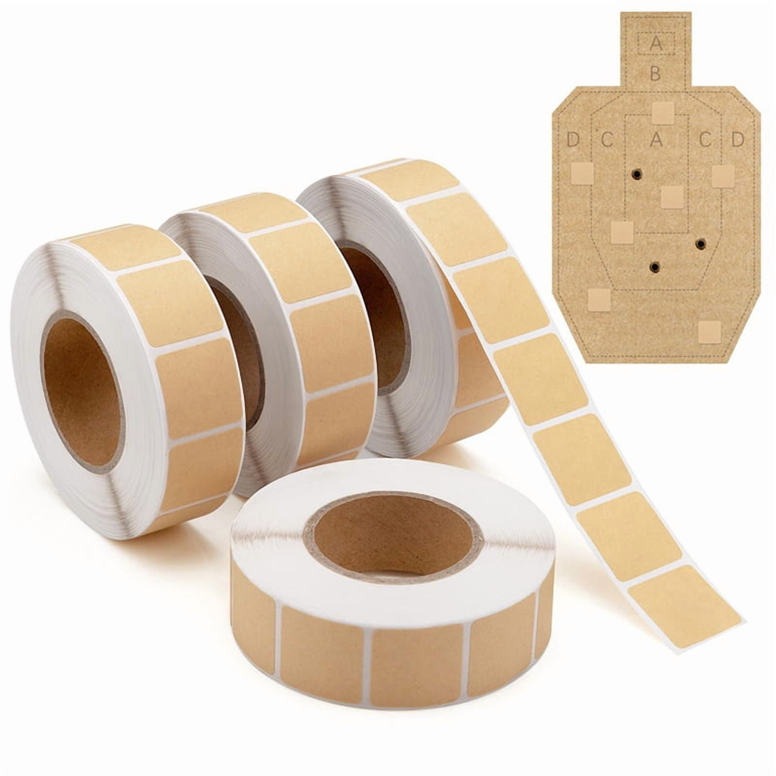 4000 Pieces 0.87 Inch Target Pasters Tape, Portable Roll Design,Self ...
