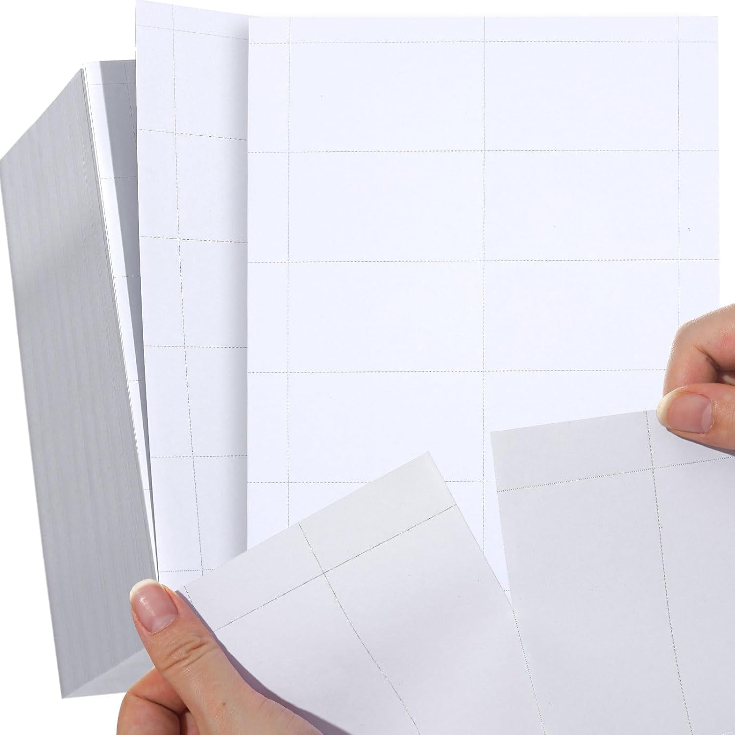 4000 PiecesBlank Printable Business Cards 3.5 x 2, Perforated Card ...