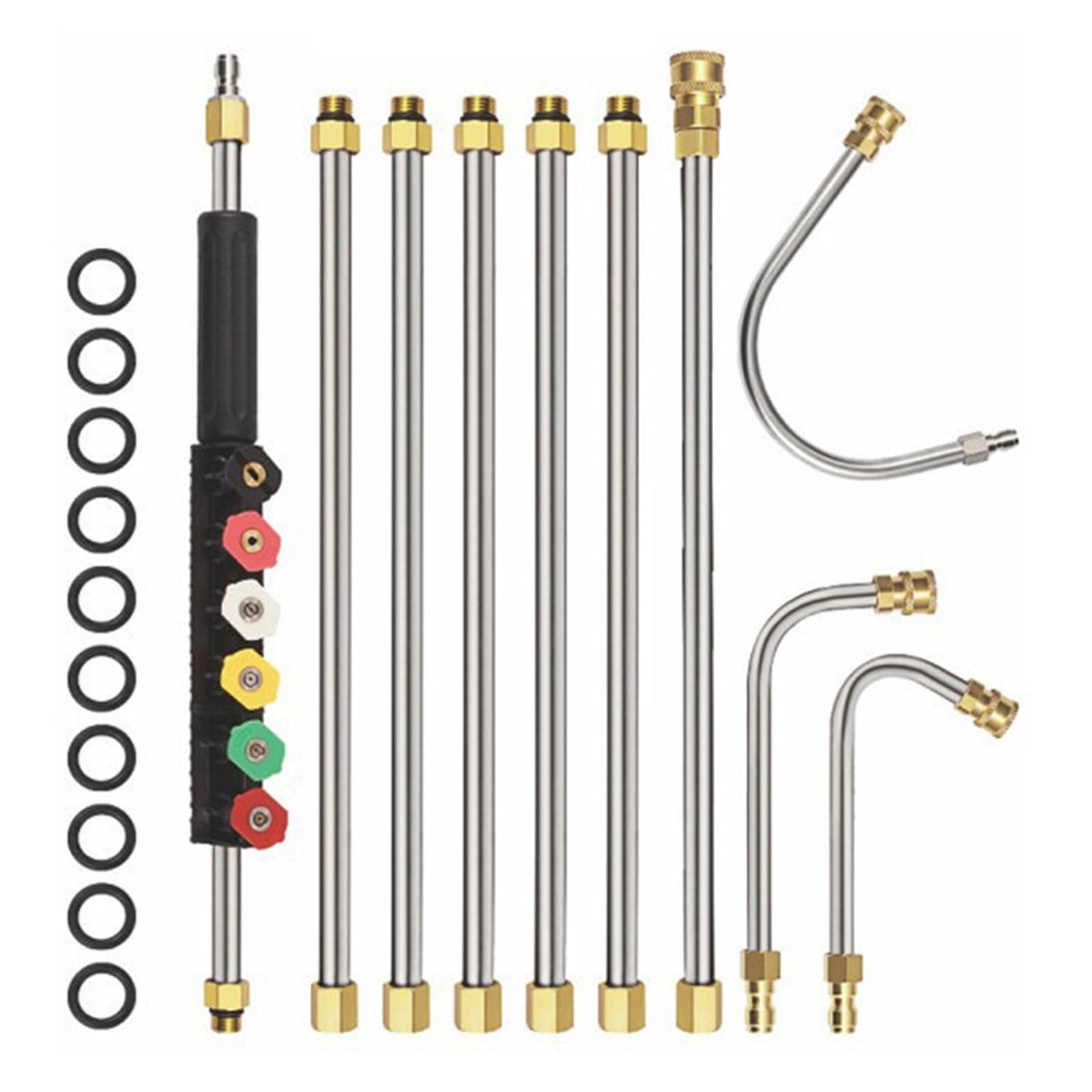 4000 Telescoping High Pressure Washer Wand Set For Gutter & Roof ...