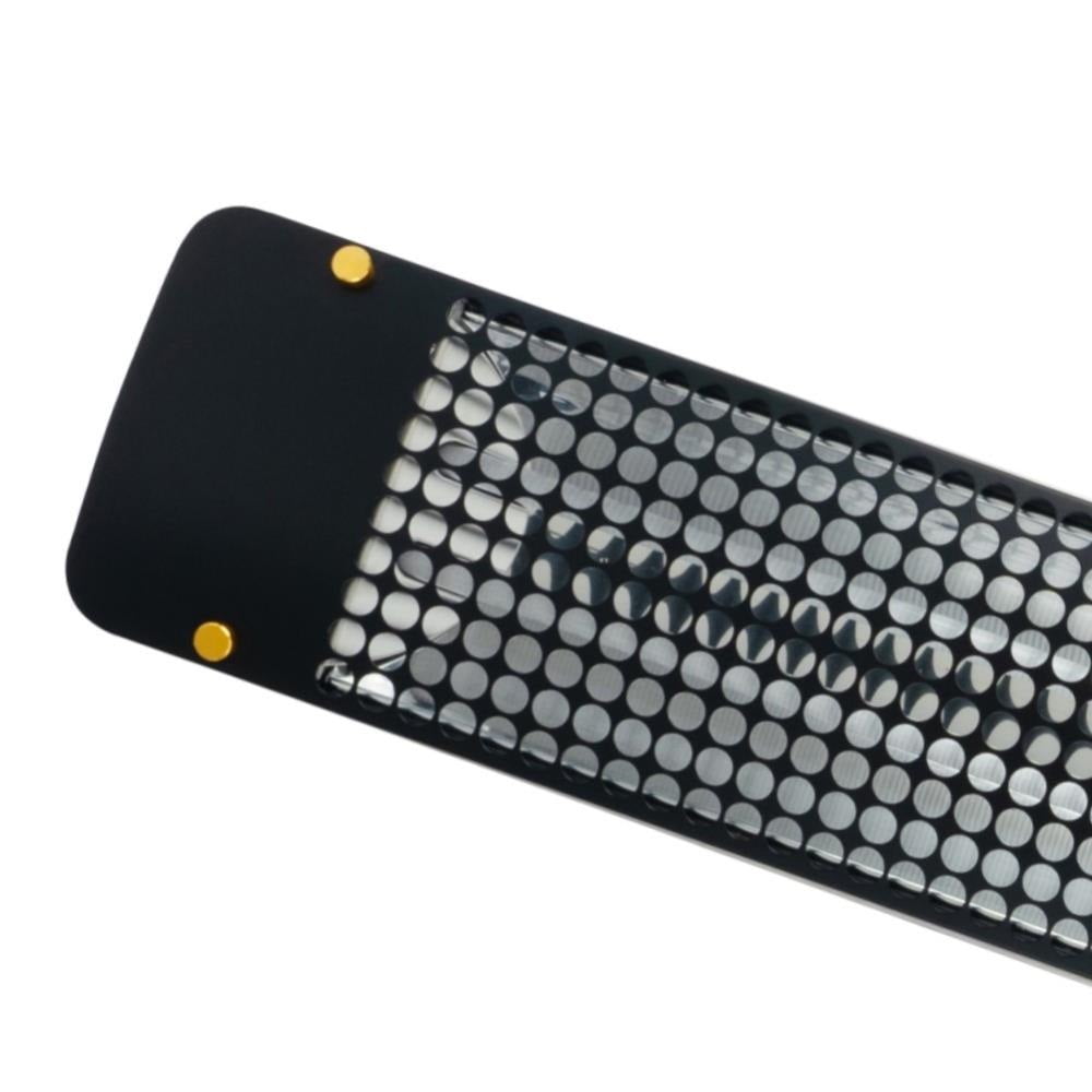 4000 Watt Electric Infrared Dual Element Heater-277 Voltage-Black ...