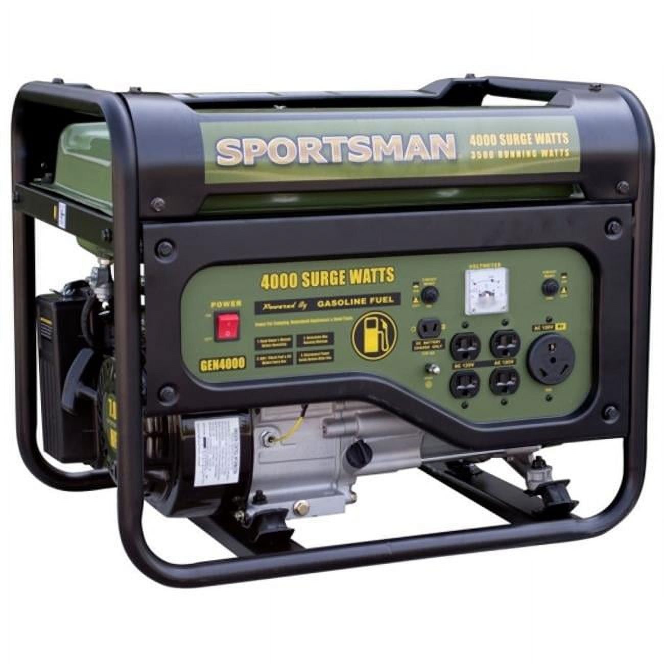Gasoline Powered 4000 Watt Portable Generator - Walmart.com