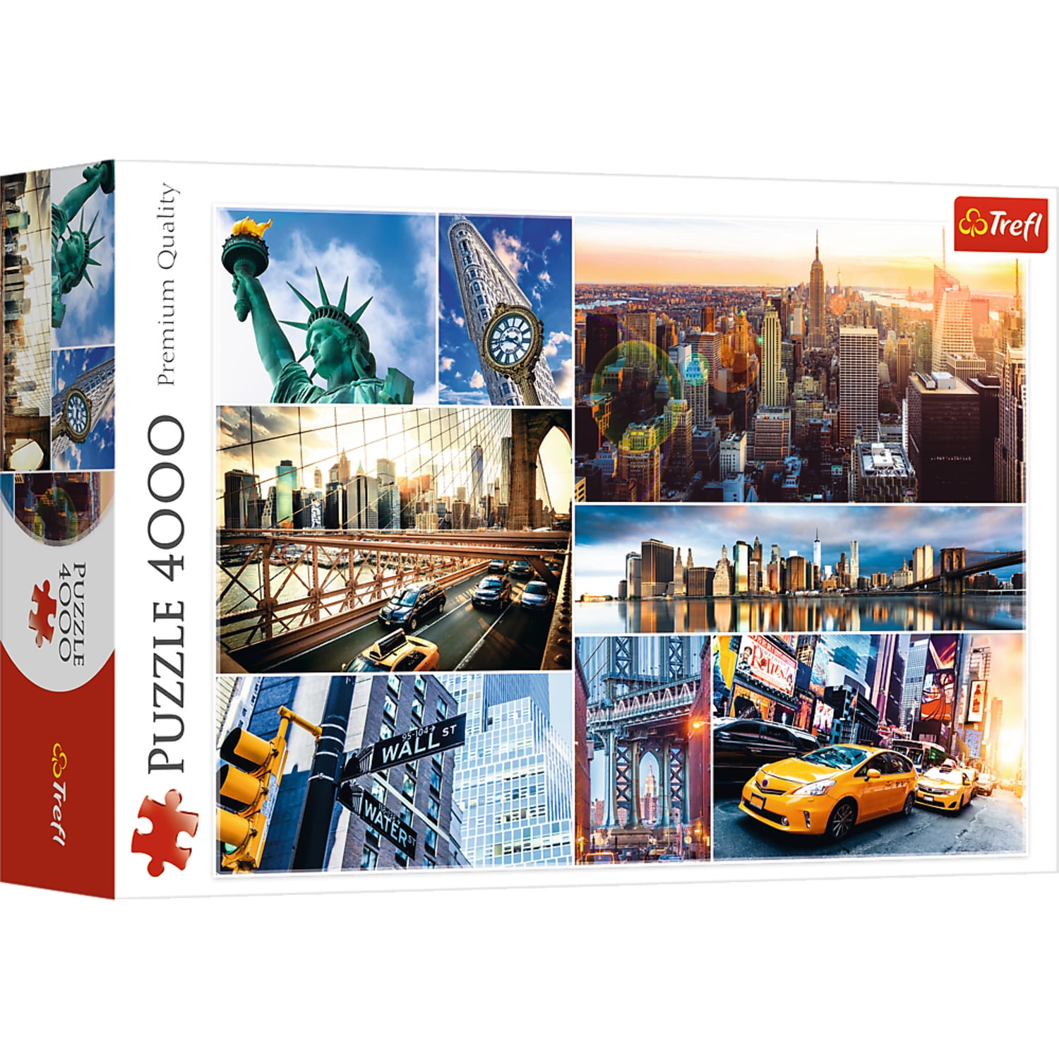 4000 piece Jigsaw Puzzles, New York - collage, NYC, Statue of Liberty ...