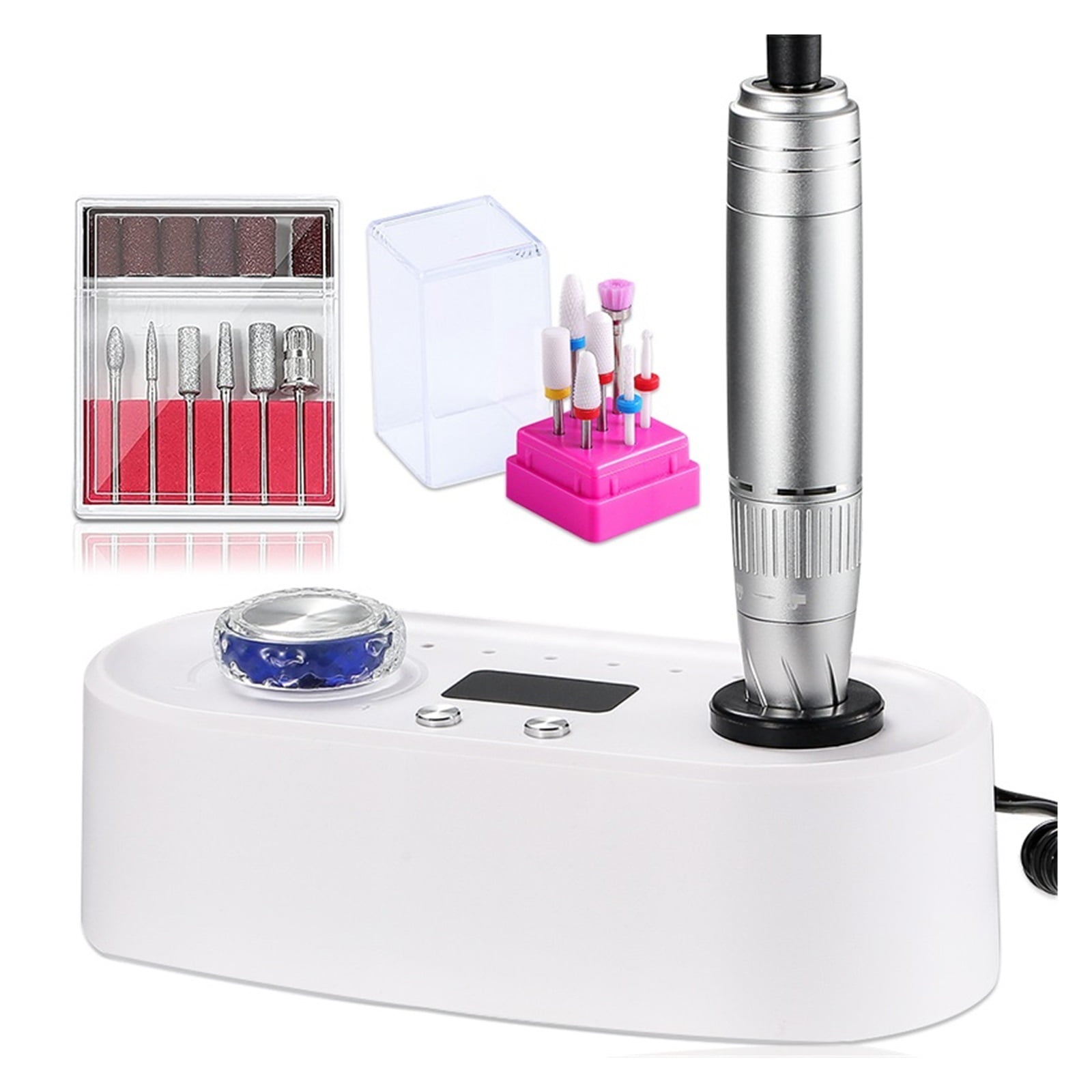 40000RPM Nail Drill Machine, Electric Nail File With LCD Speed Display ...