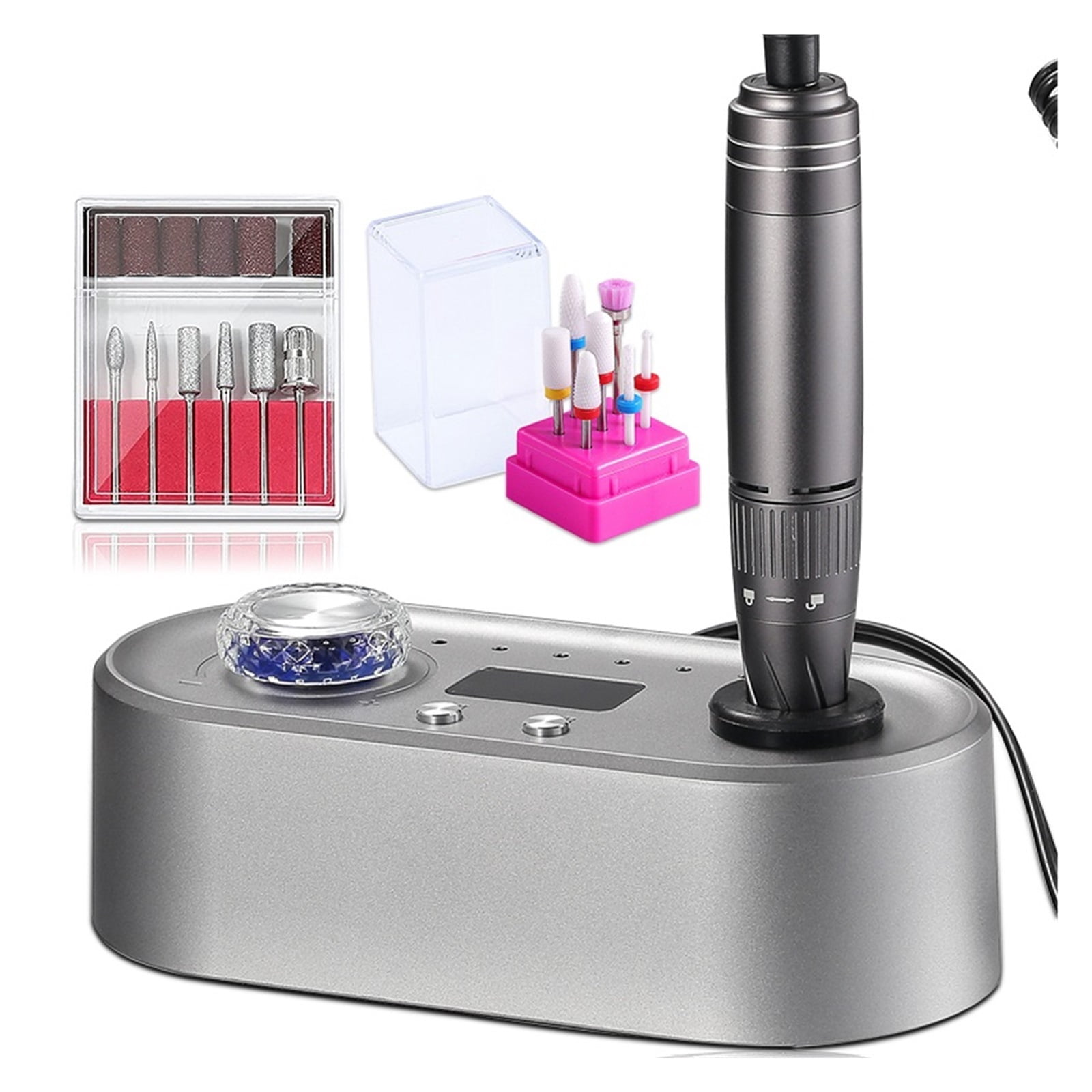 40000RPM Nail Drill Machine, Electric Nail File With LCD Speed Display ...