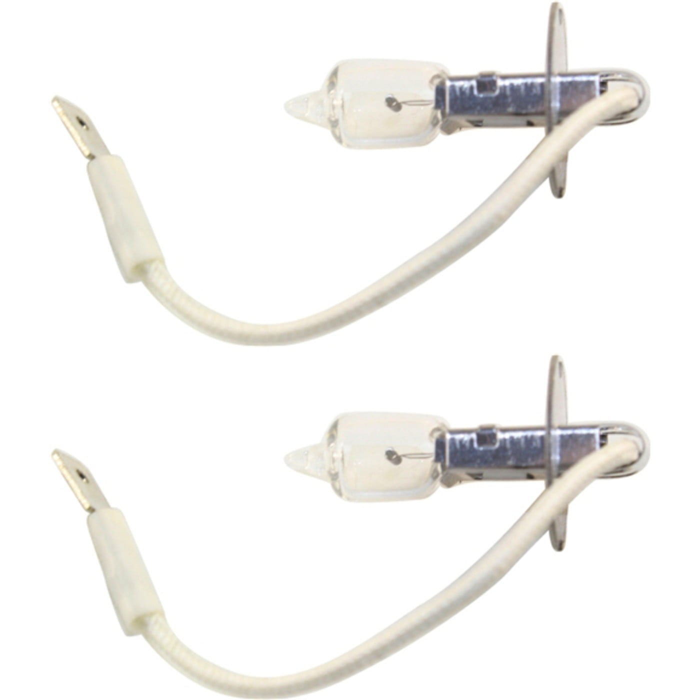 4000K 55 Watts H3 Fog Light Bulb Set for Left & Right Side - Clear Dual ...