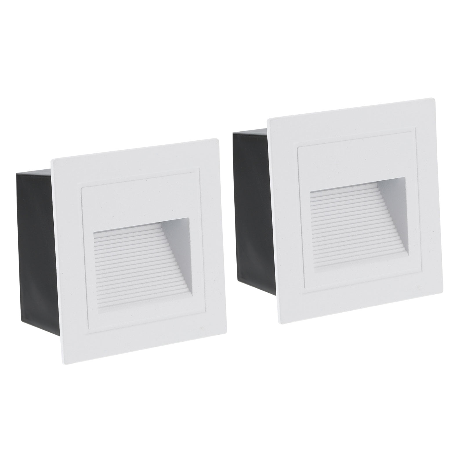 4000K LED Step Light, 2 Pack 3W 120V Stair Light 105lm Dimmable,Warm ...